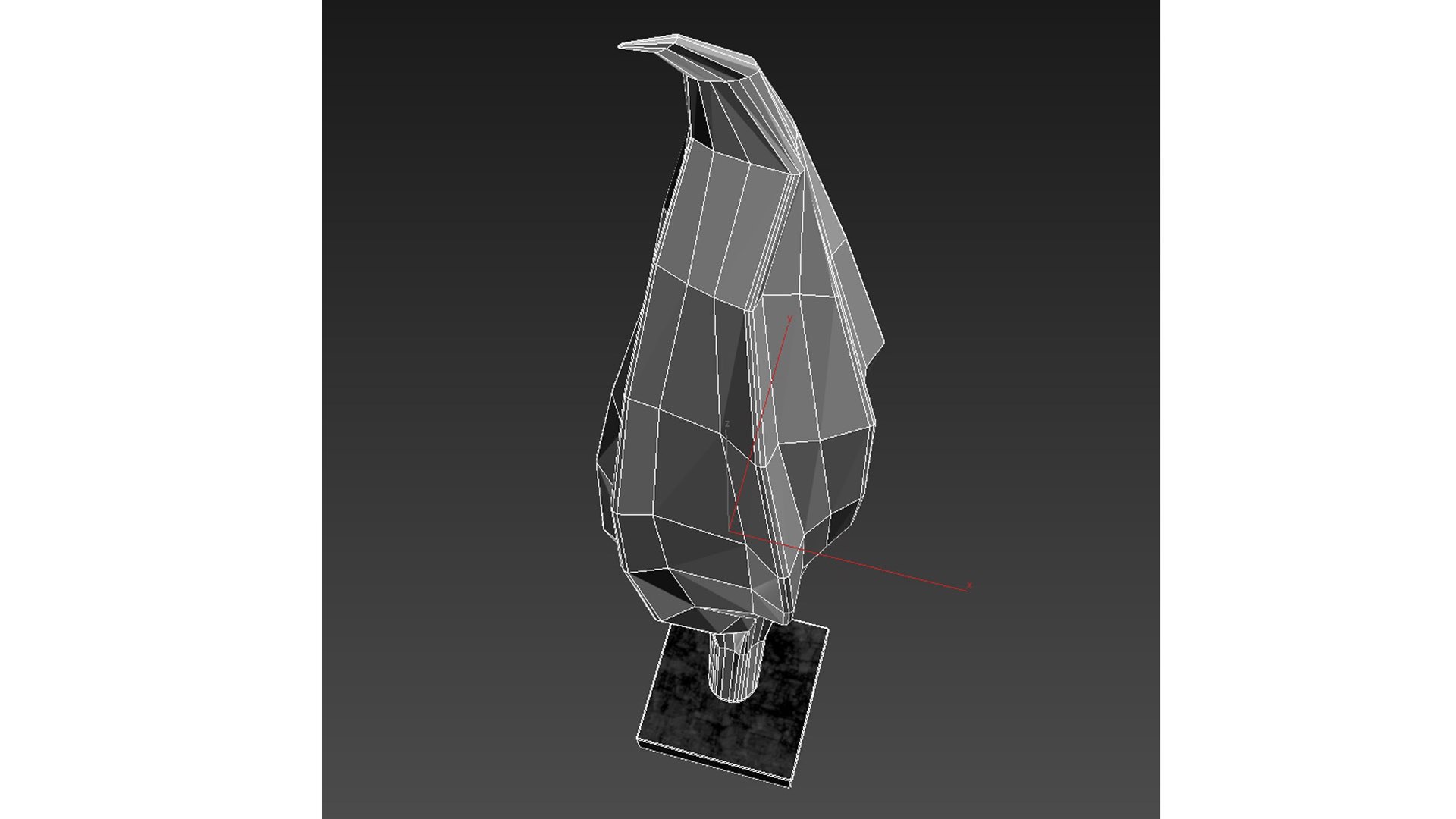 Sculpture Blue Flame 3D - TurboSquid 1990608