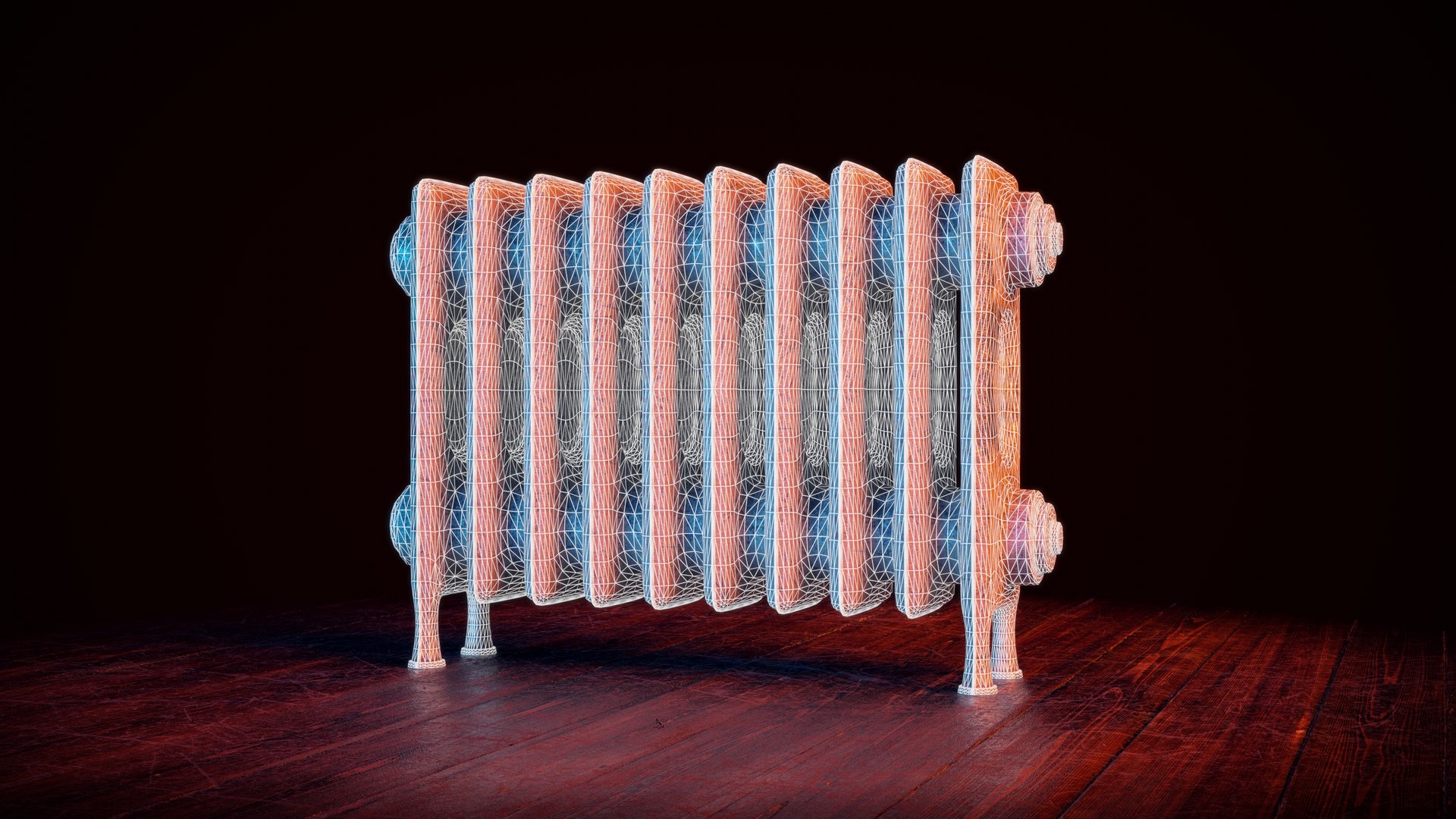 Old Radiator 3D Model - TurboSquid 2135398