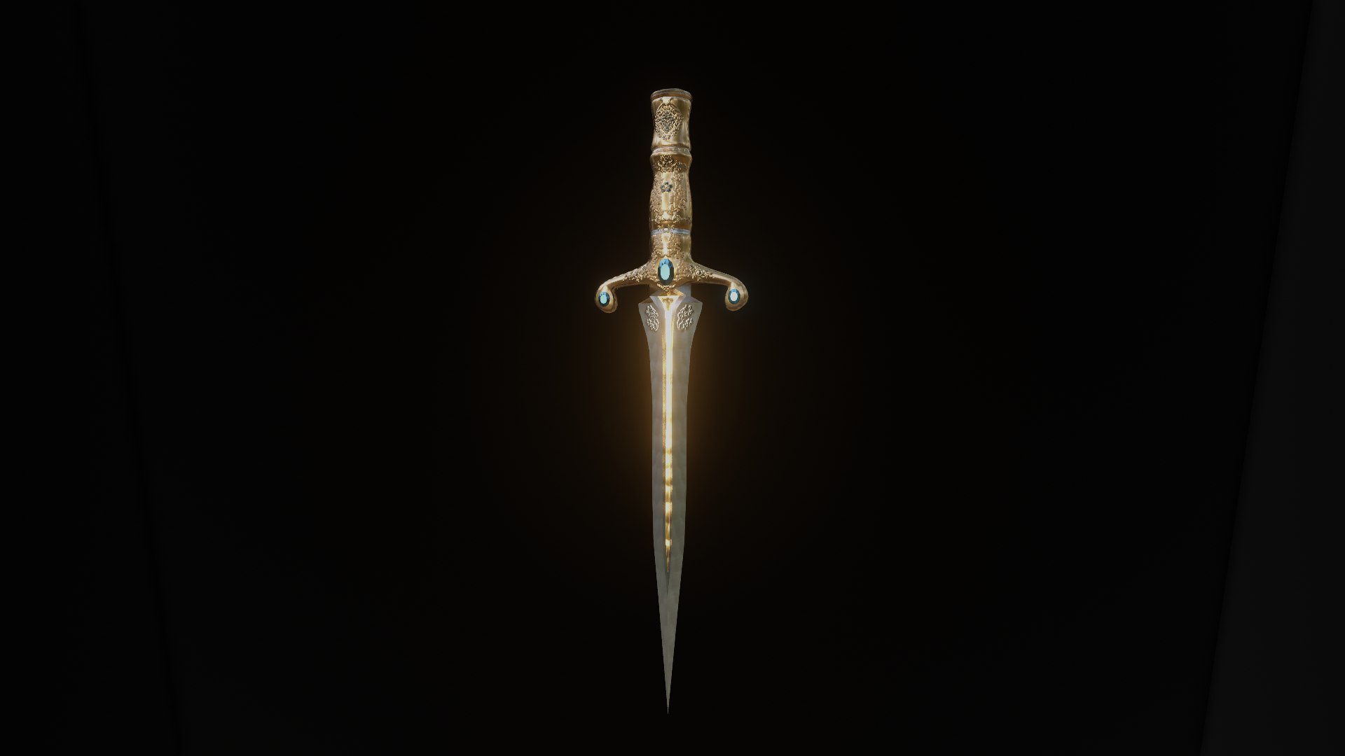 Stylized Dagger Model - TurboSquid 1973303
