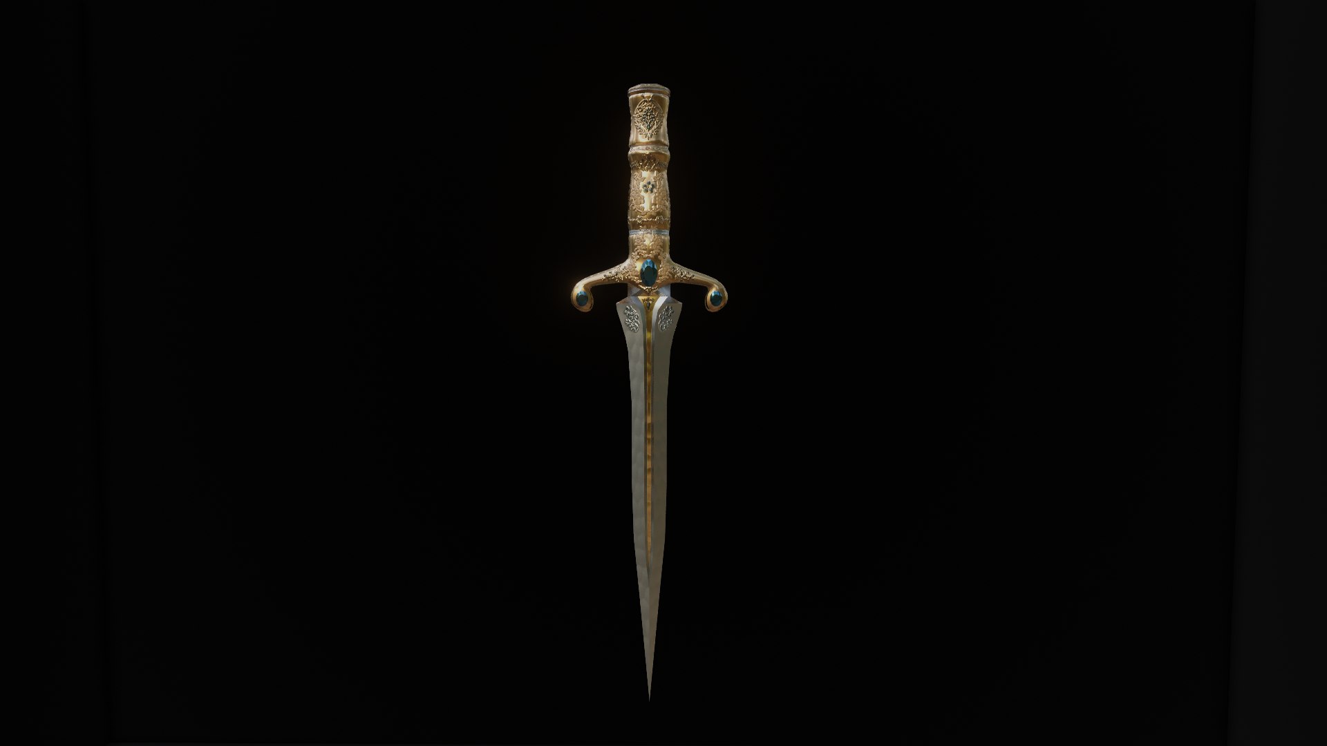 Stylized Dagger Model - TurboSquid 1973303