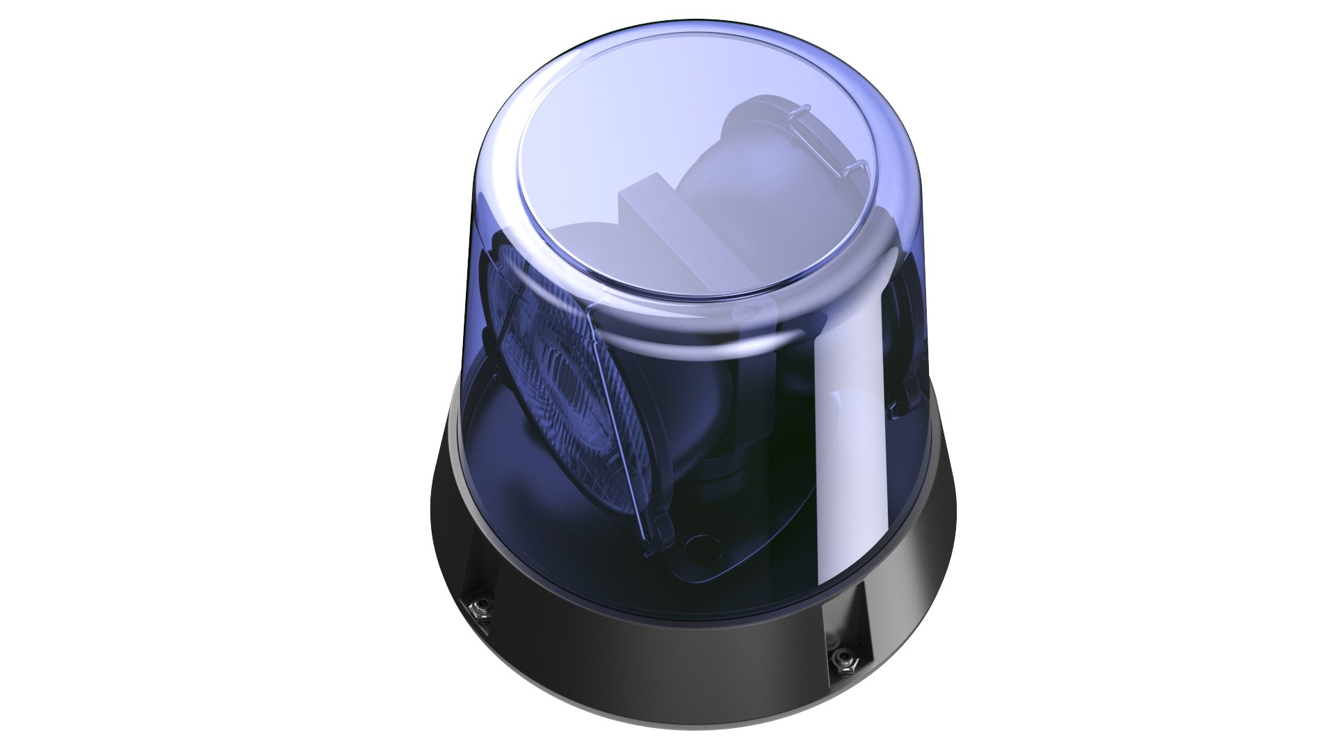 Detailed Police Light Model - TurboSquid 2293291