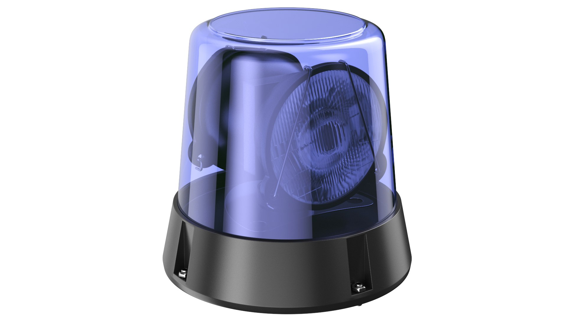 Detailed Police Light Model - TurboSquid 2293291