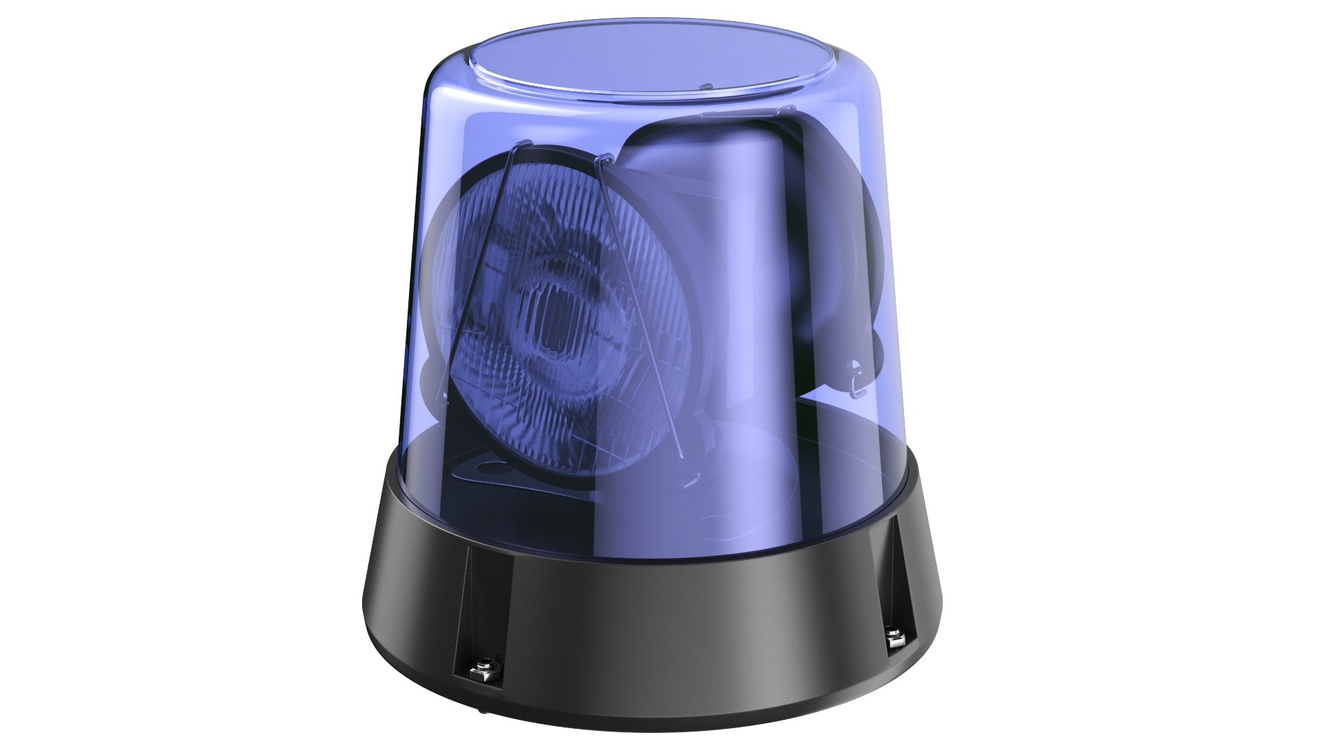 Detailed Police Light Model - TurboSquid 2293291