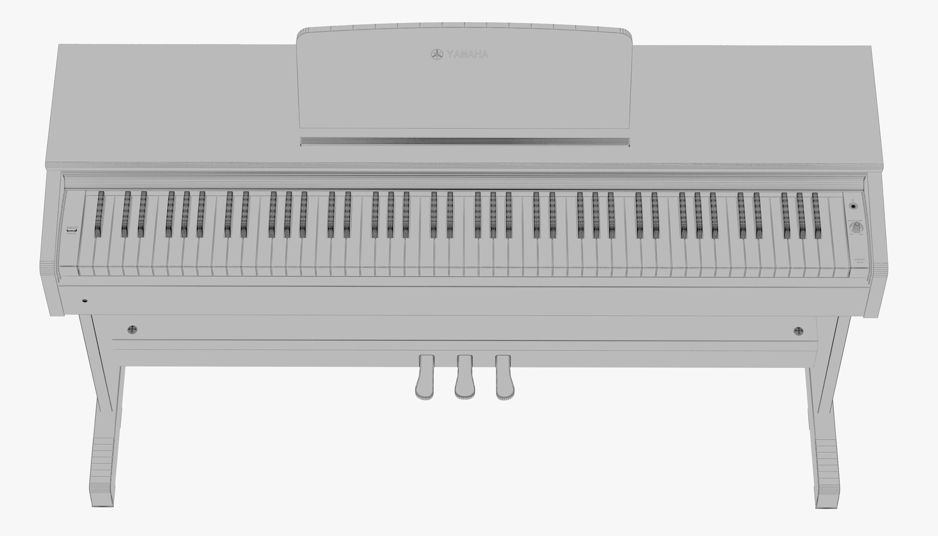 Piano Music Instruments 3D Model - TurboSquid 1287044