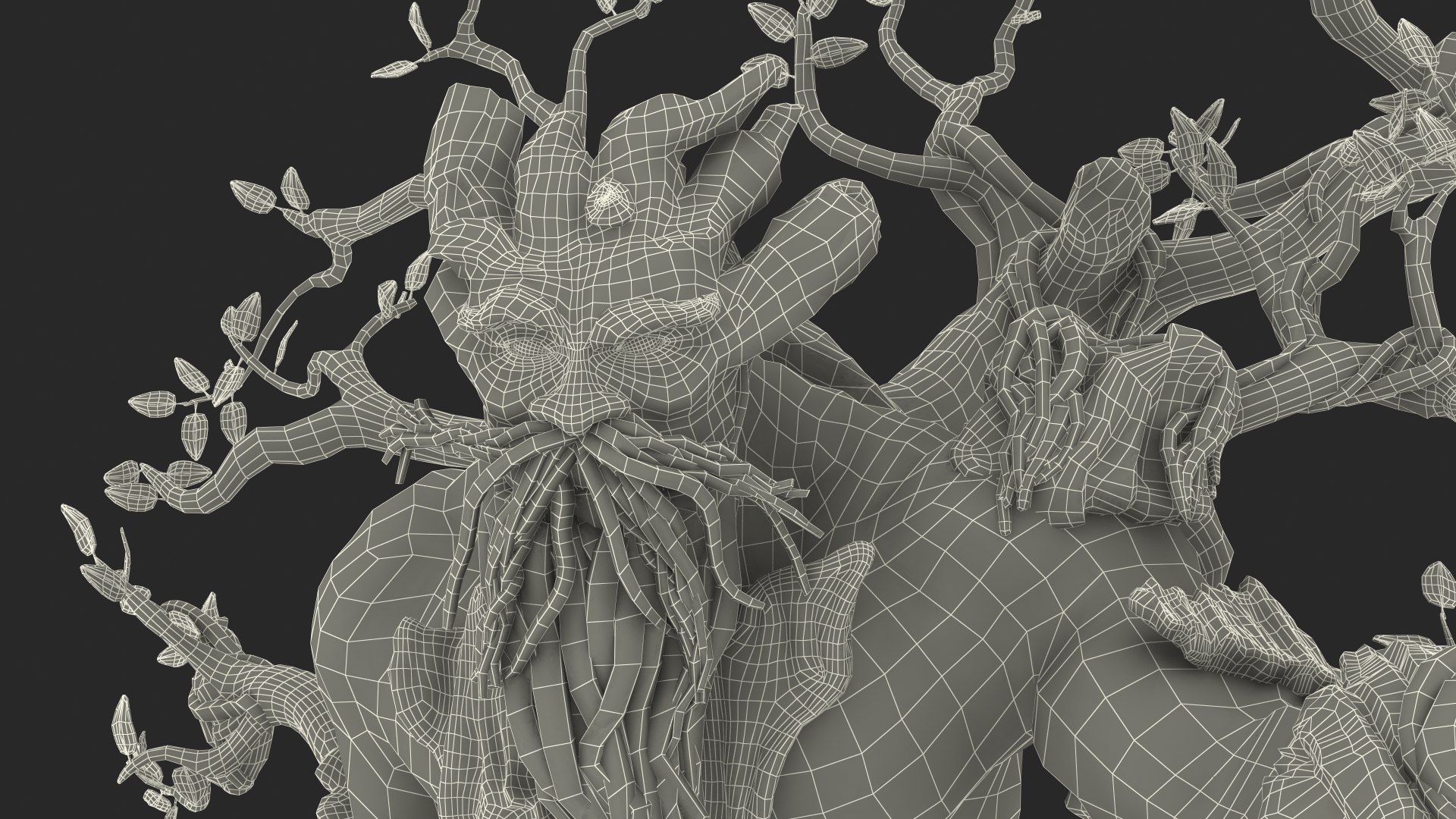 3D Tree Ent Pointing Pose - TurboSquid 2177838