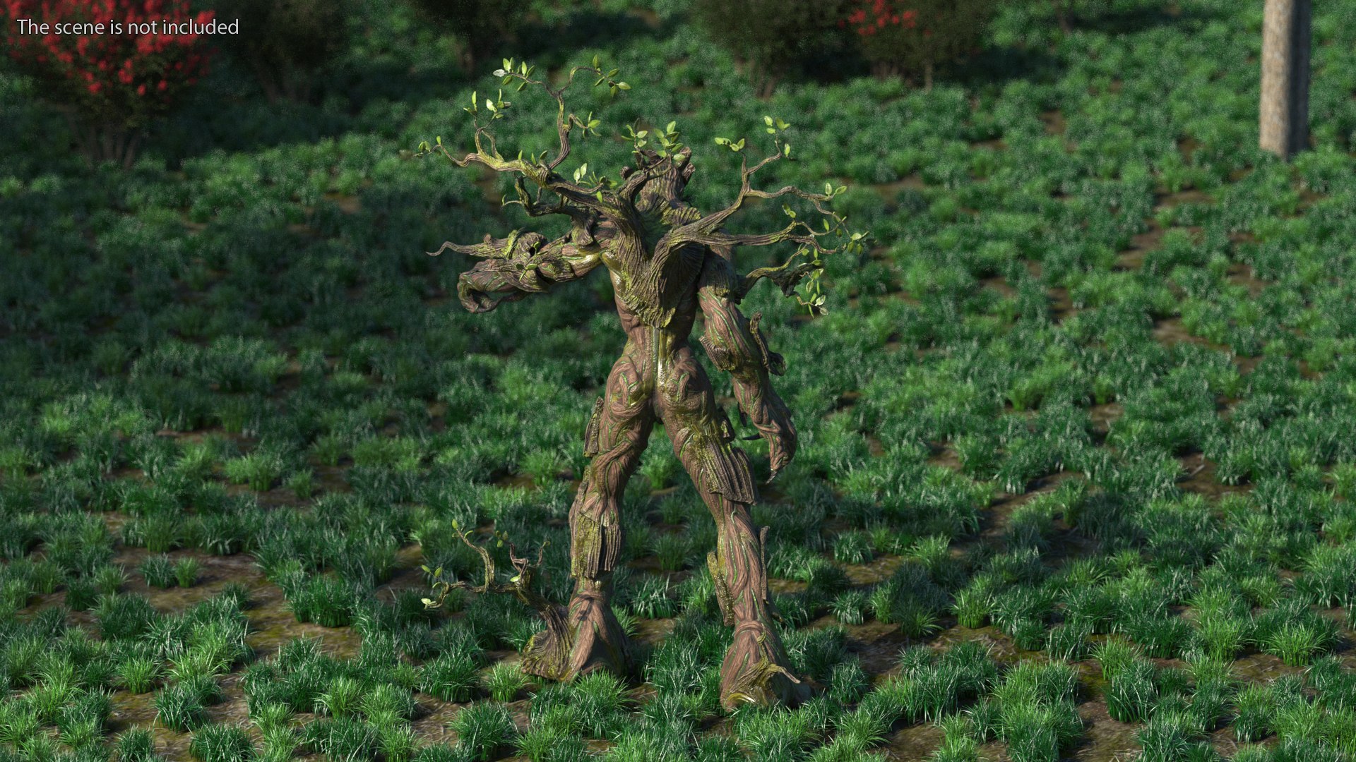 3D Tree Ent Pointing Pose - TurboSquid 2177838