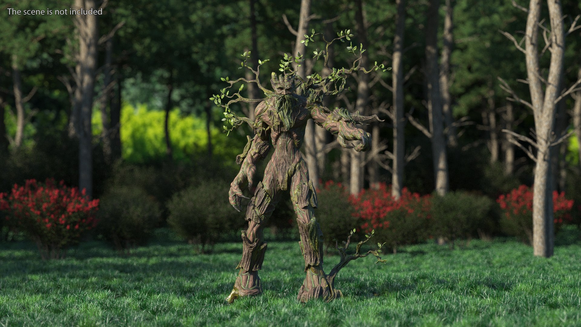 3D Tree Ent Pointing Pose - TurboSquid 2177838