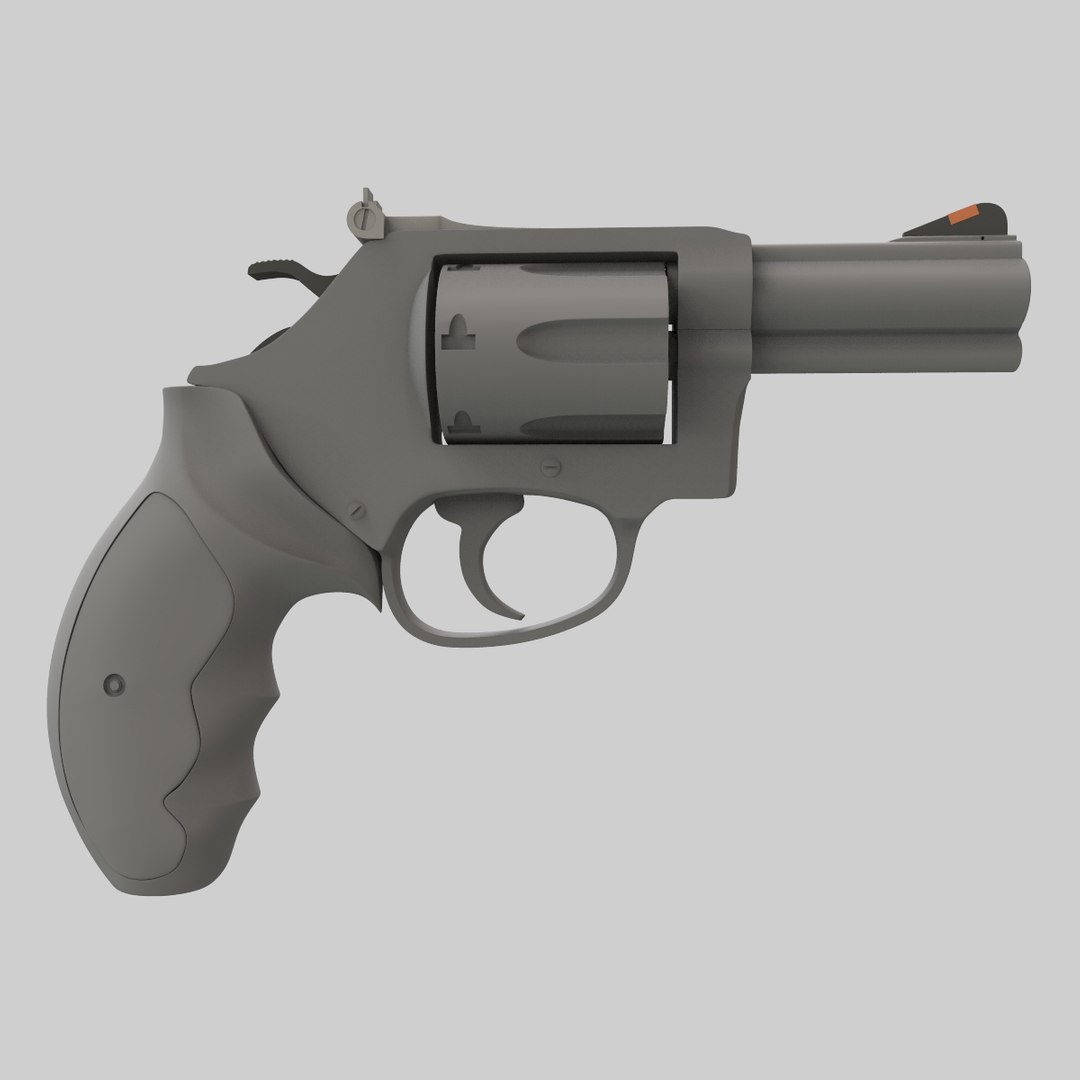 3d 357 Magnum Model