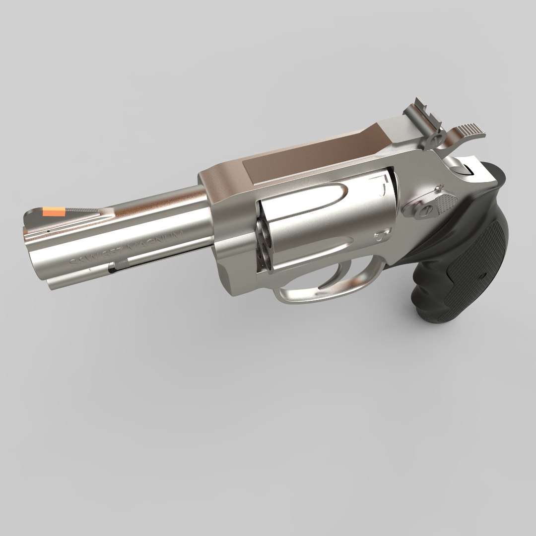3d 357 Magnum Model