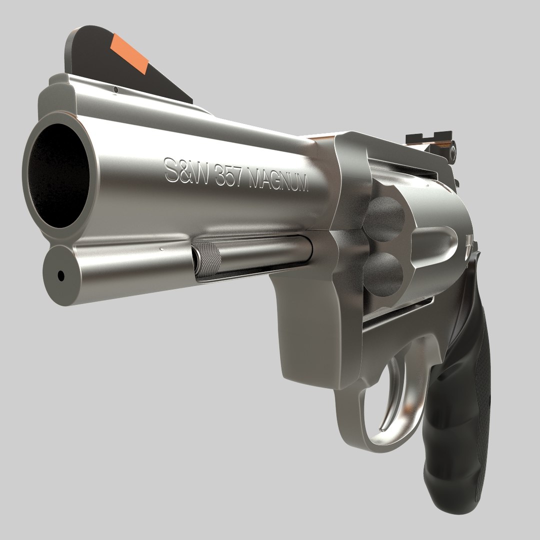 3d 357 Magnum Model