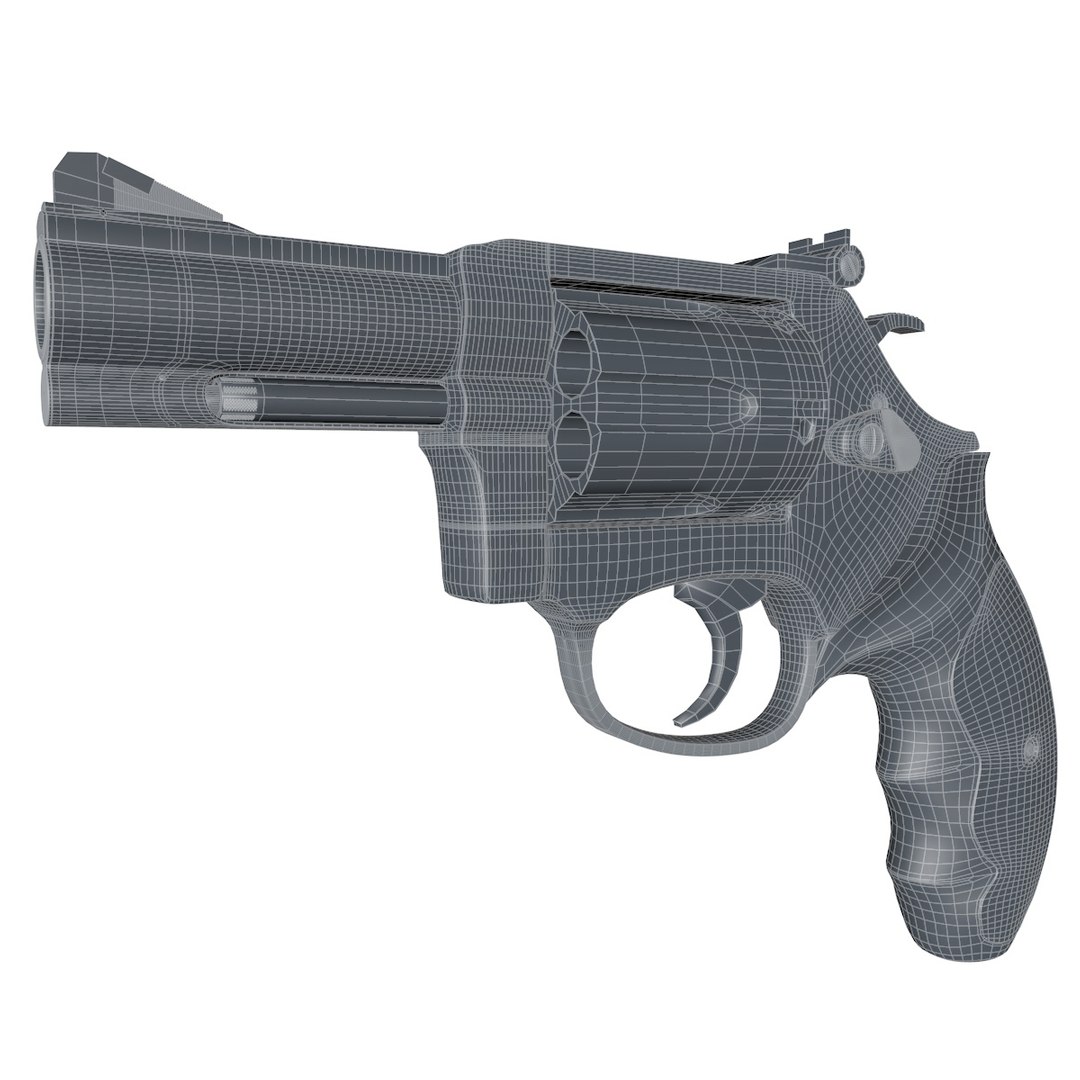 3d 357 Magnum Model