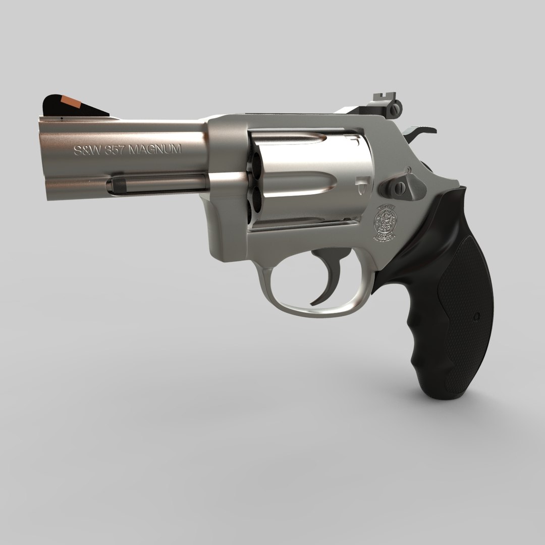3d 357 Magnum Model