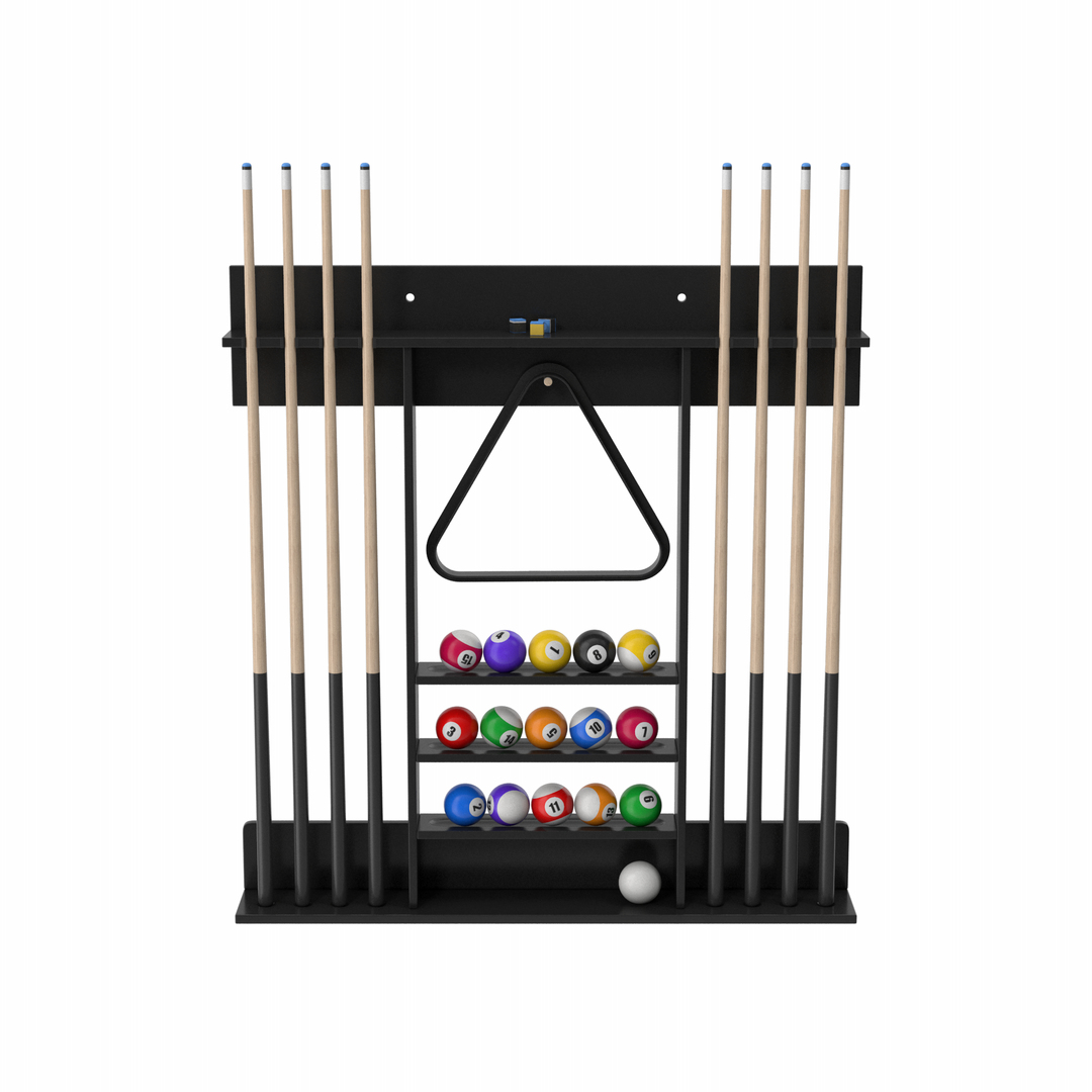 Billiard Cue Rack Set Model - TurboSquid 2188285