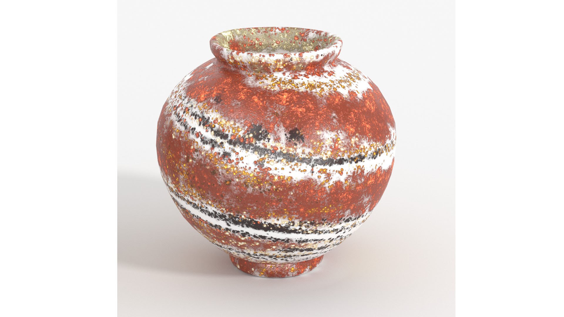 Bevere Gallery SMALL MOON JAR Bowl 3D Model - TurboSquid 1972838