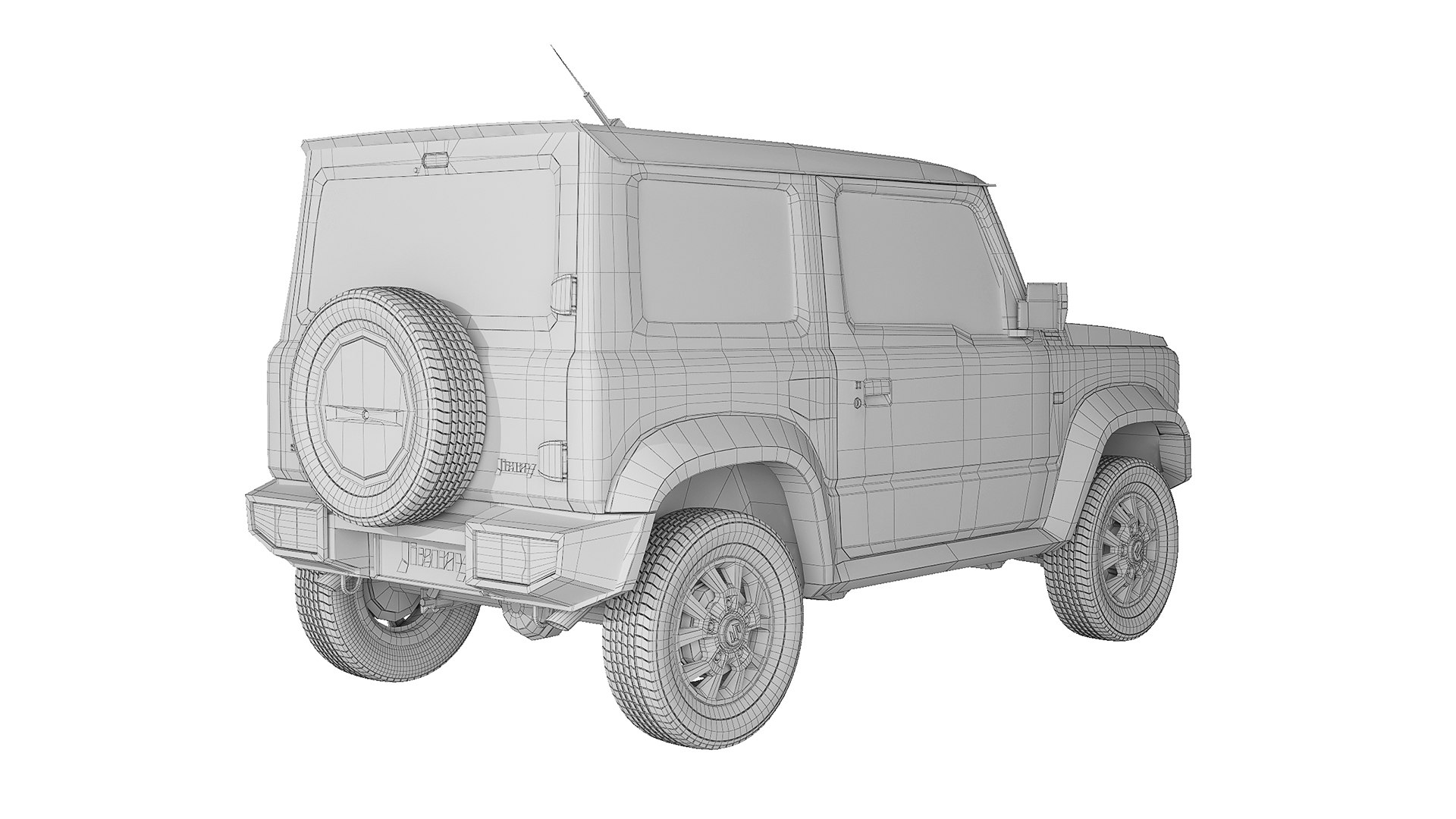 Suzuki Jimny 2019 3D - TurboSquid 1894858