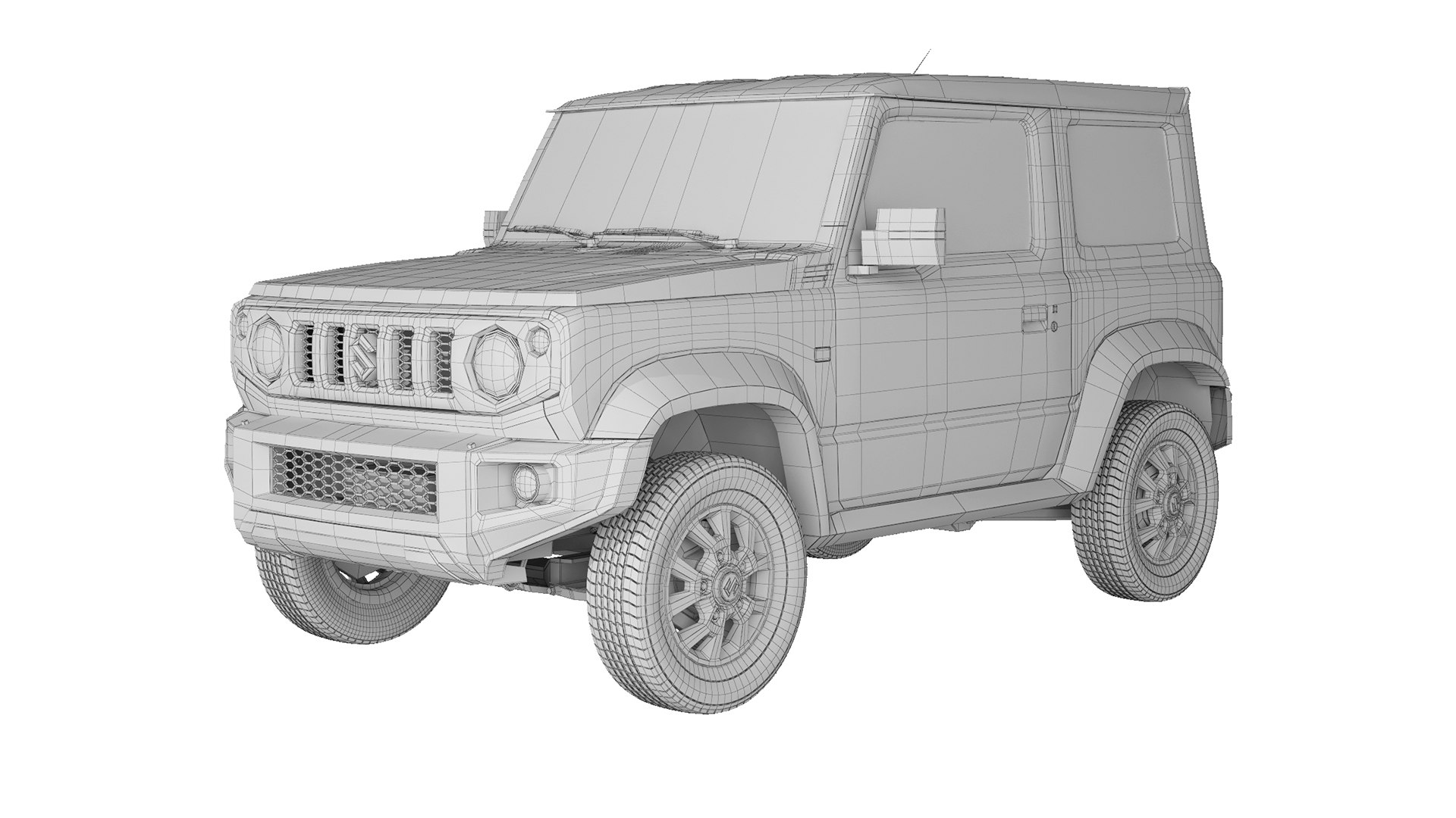 Suzuki Jimny 2019 3D - TurboSquid 1894858