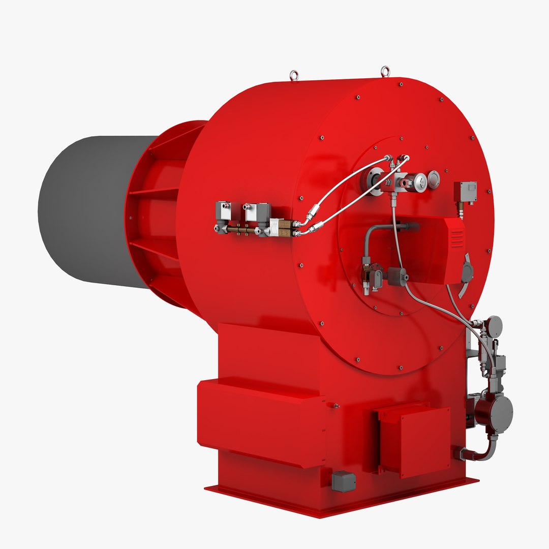 3d gas burner model