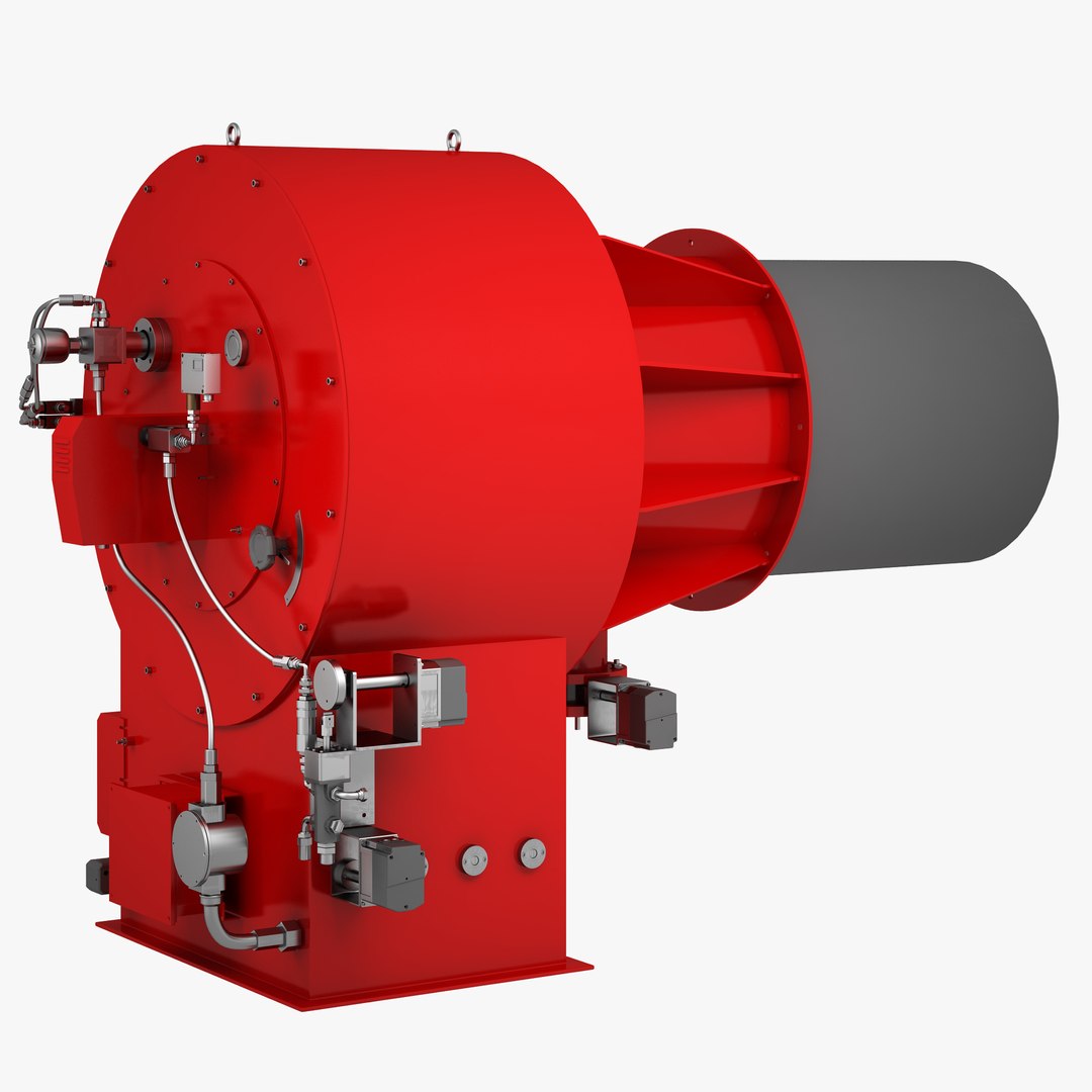 3d gas burner model