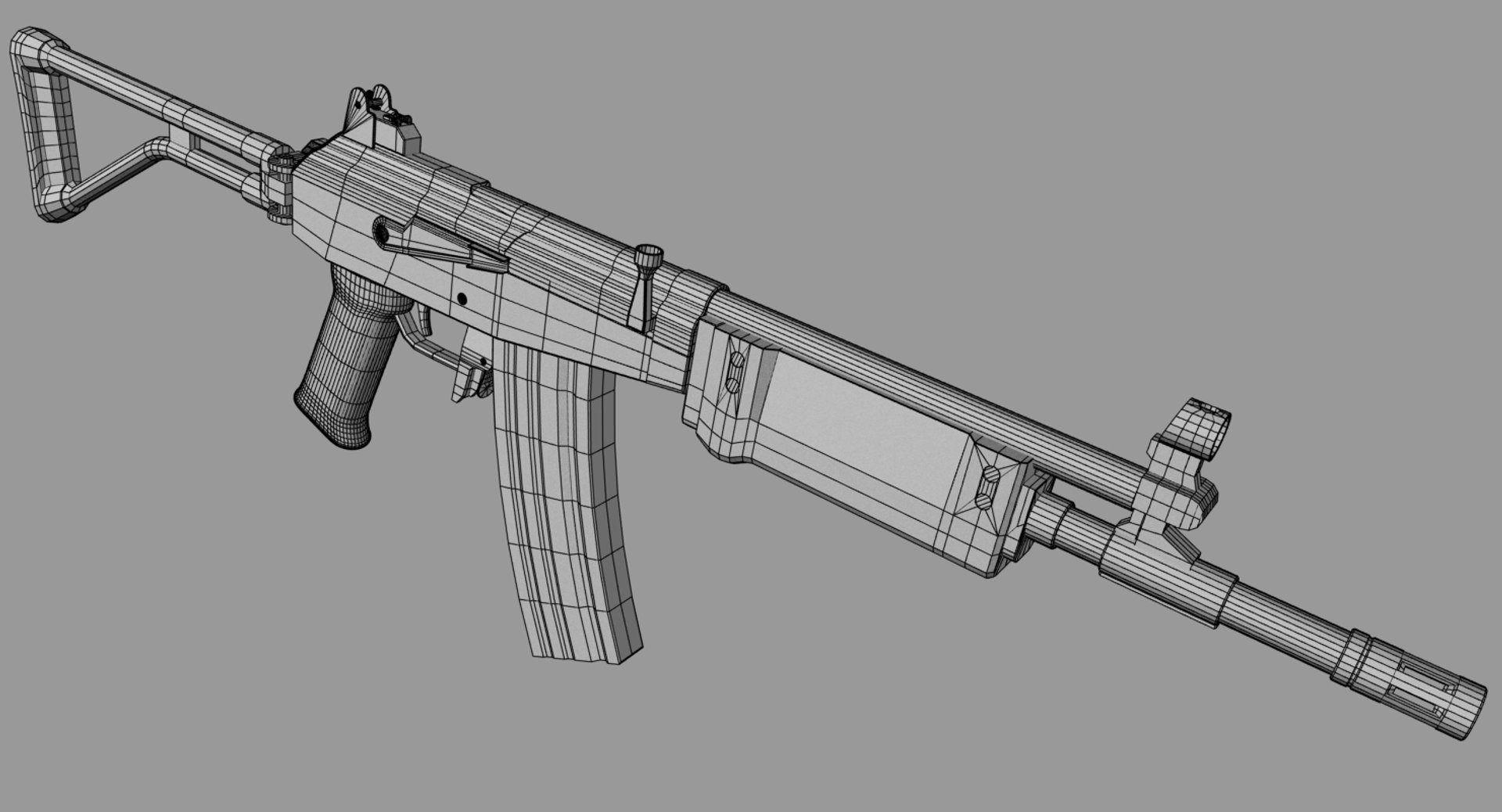 3d Galil Sar Model