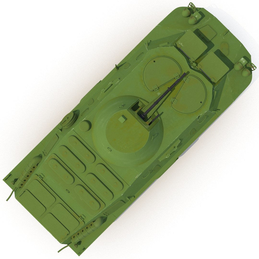 3d Brdm-2 Armored Car