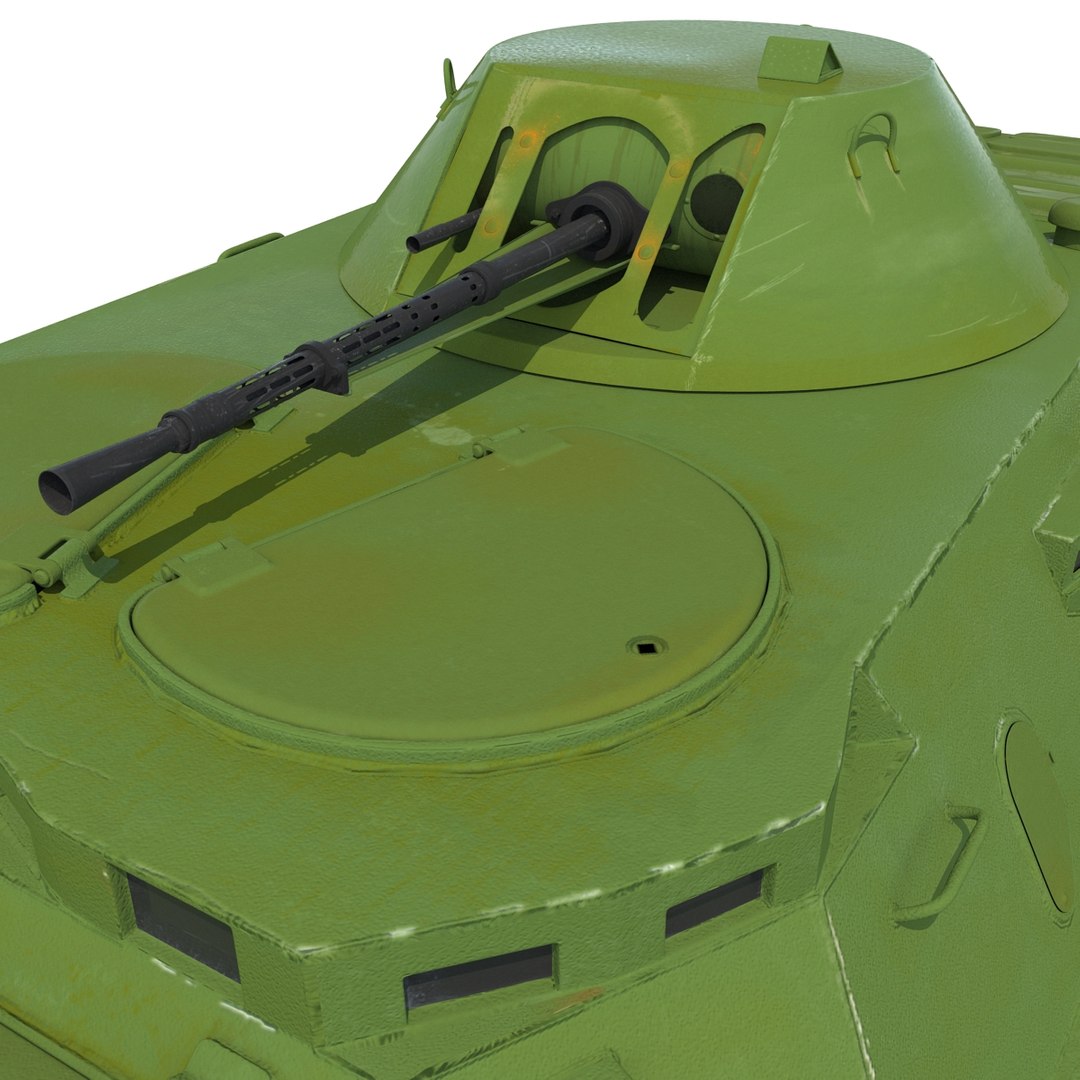 3d Brdm-2 Armored Car