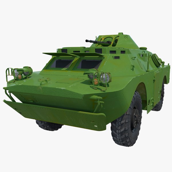 3d brdm-2 armored car