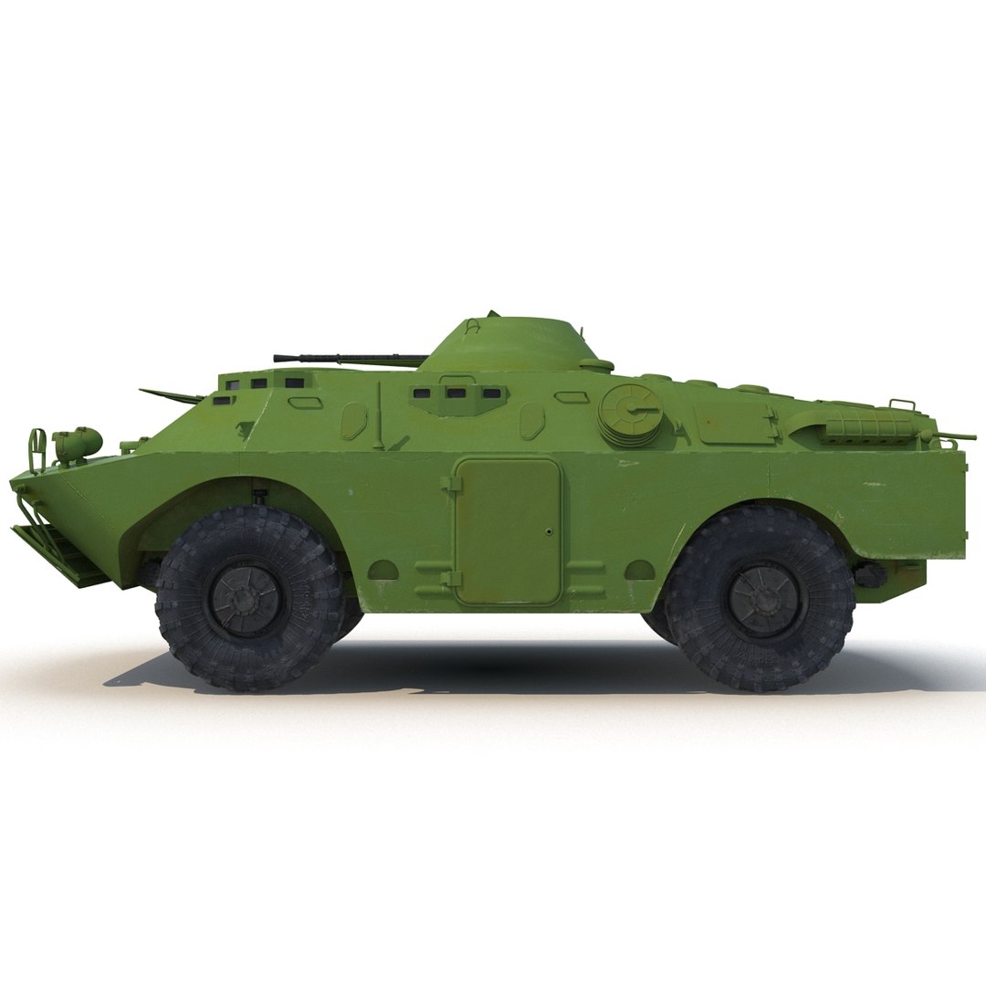 3d Brdm-2 Armored Car