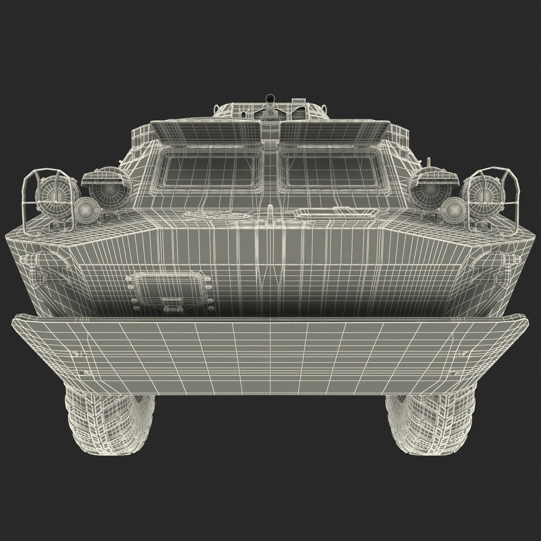 3d Brdm-2 Armored Car