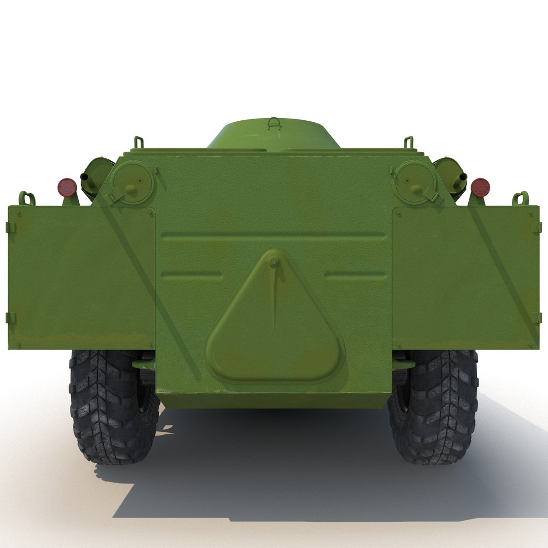3d Brdm-2 Armored Car