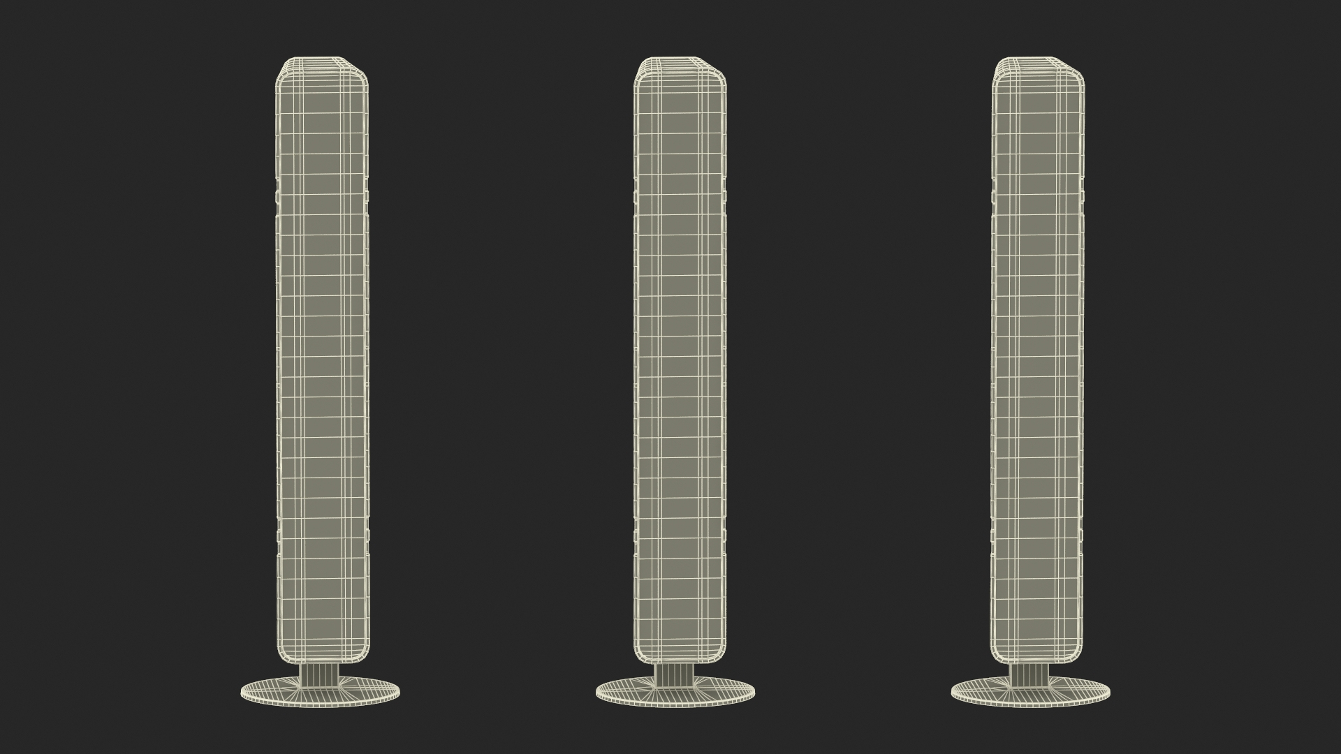 Vertical Dynamic Ambient Light Bar Set 3D Model - TurboSquid 2201868