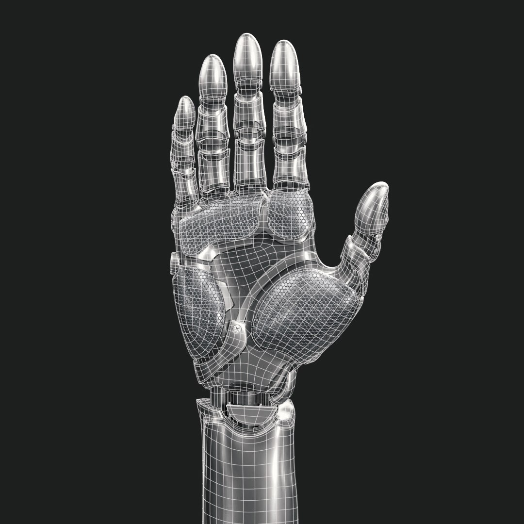 Cybernetic Robotic Hand - 3D Model - TurboSquid 1435577