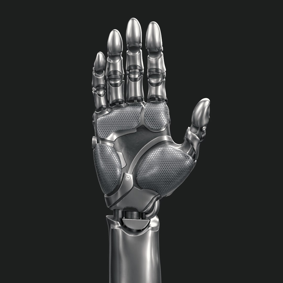 Cybernetic Robotic Hand - 3D Model - TurboSquid 1435577