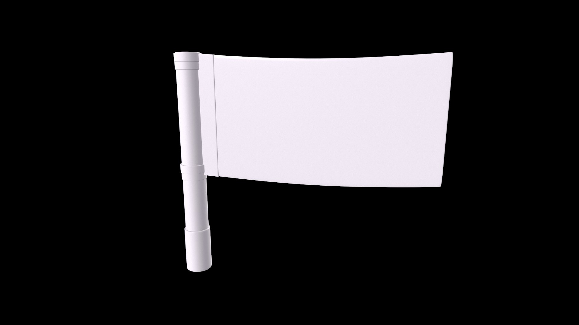 3D Flag Pole - TurboSquid 2213351