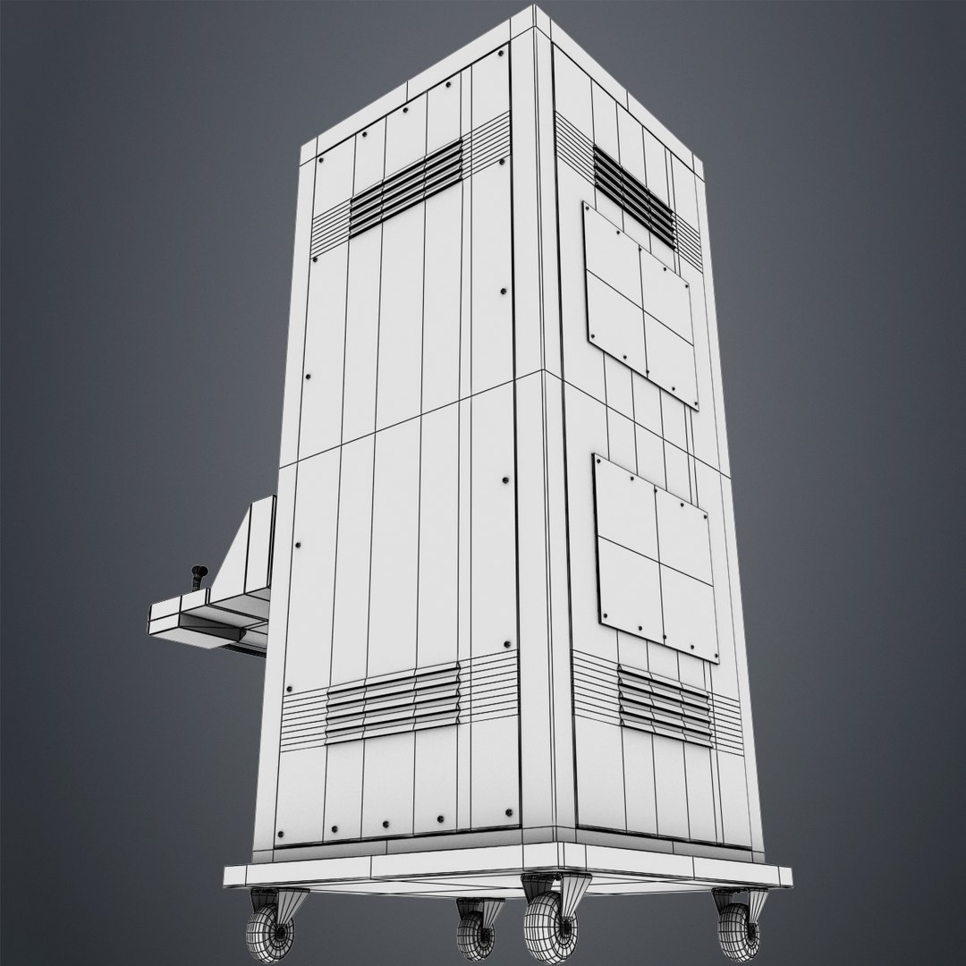 3d model of uav controls