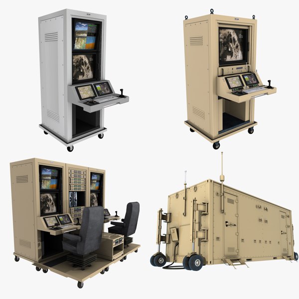 control room 3d max