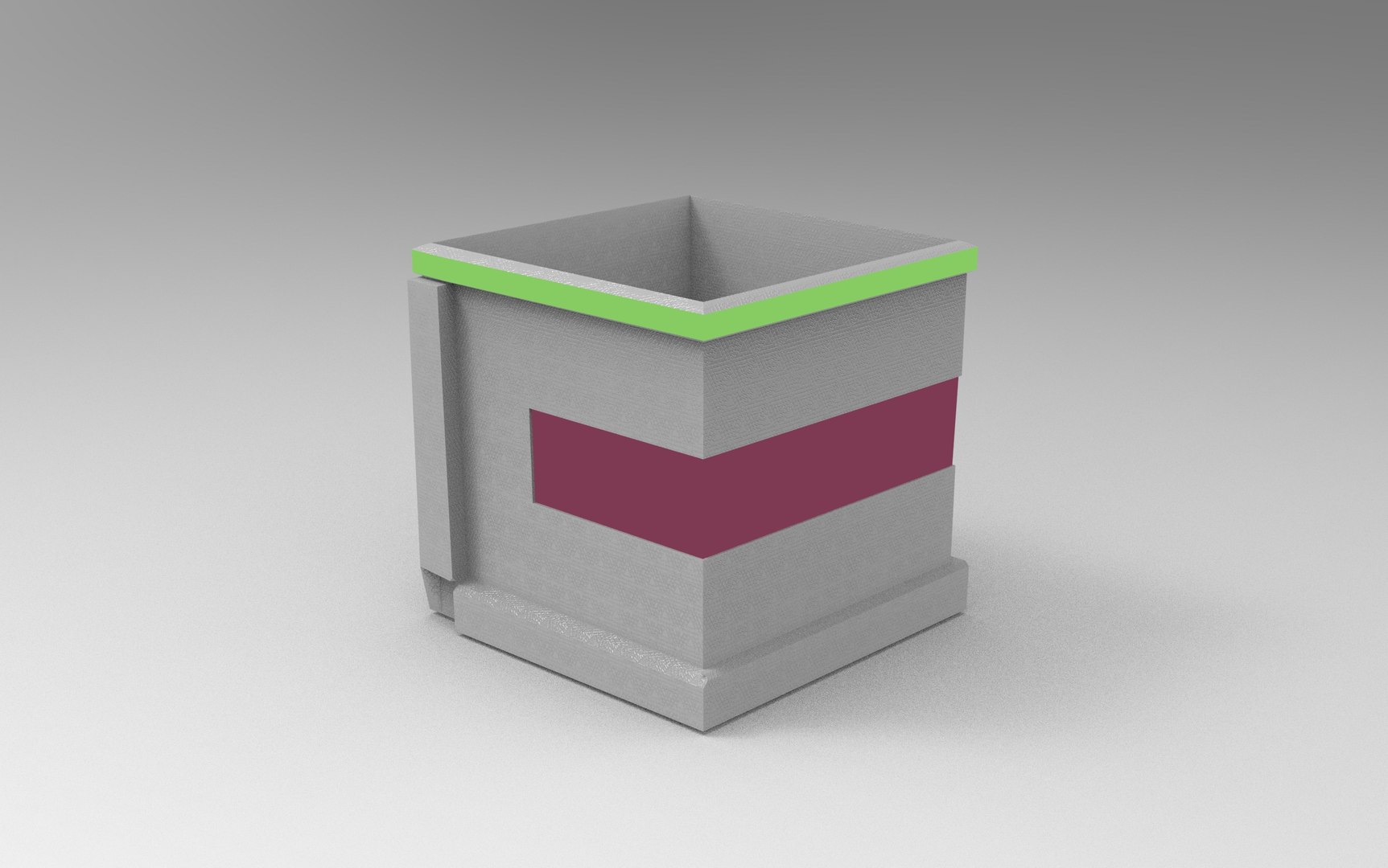 Box With Lights 3D Model - TurboSquid 1970038