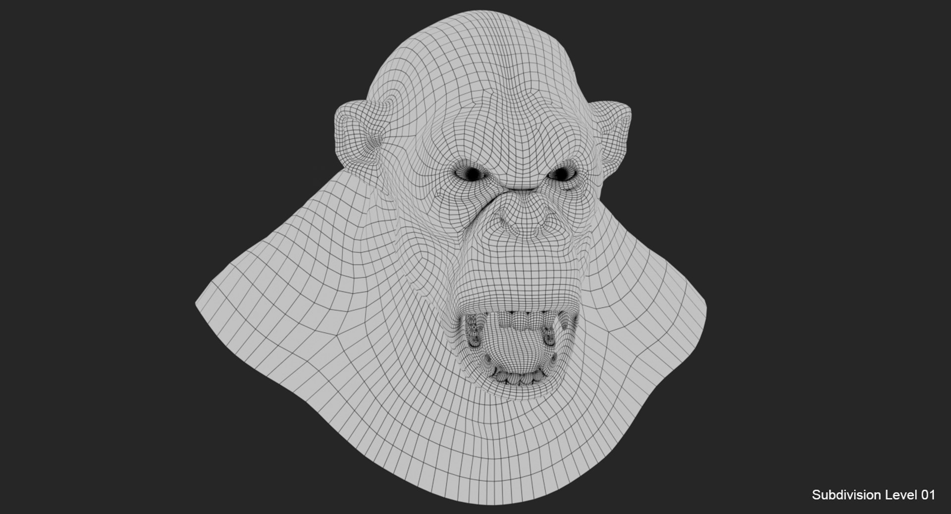 3D King Kong Head | 1148899 | TurboSquid