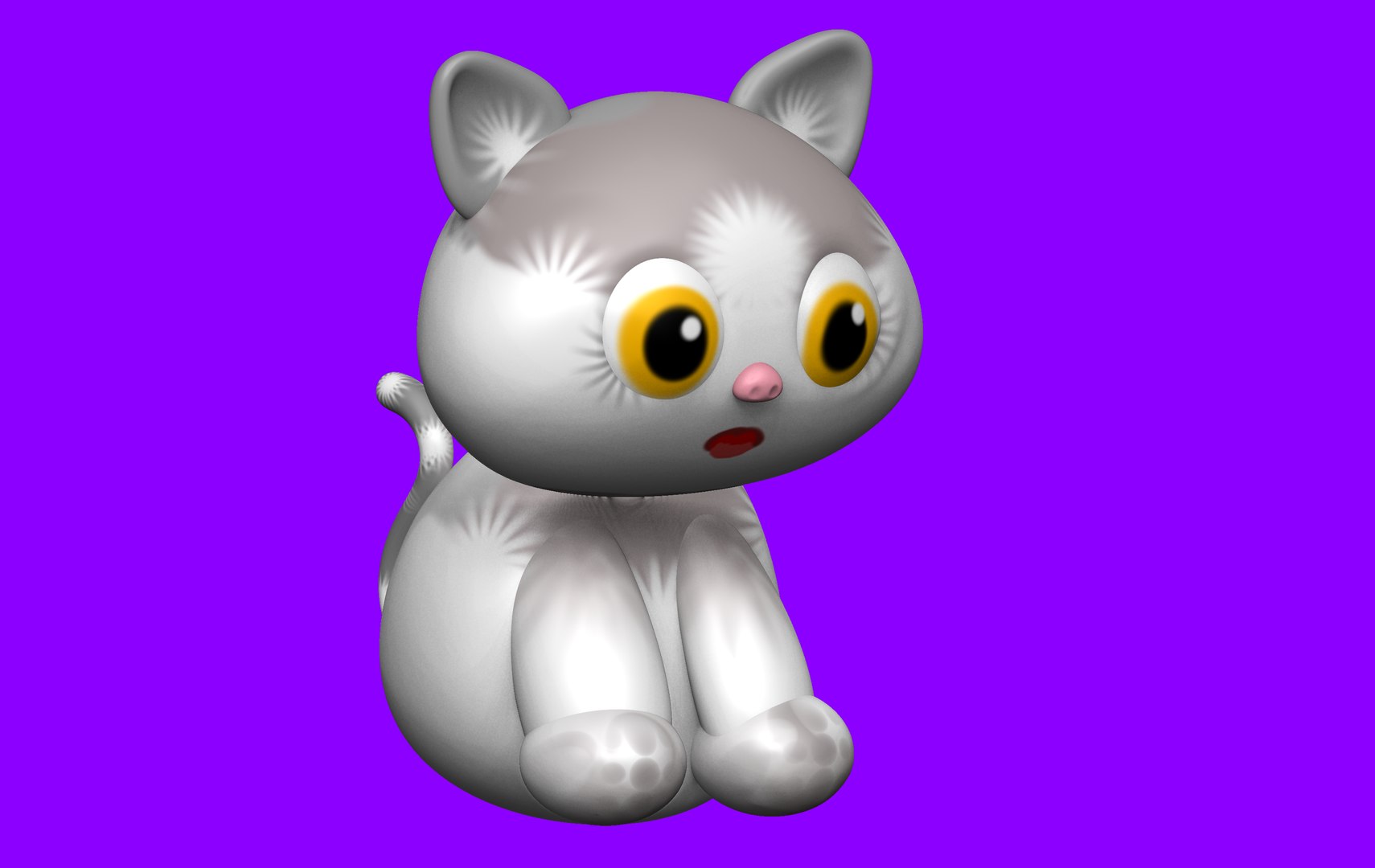 CAT Emoji - Cartoon 3D model - TurboSquid 2163300