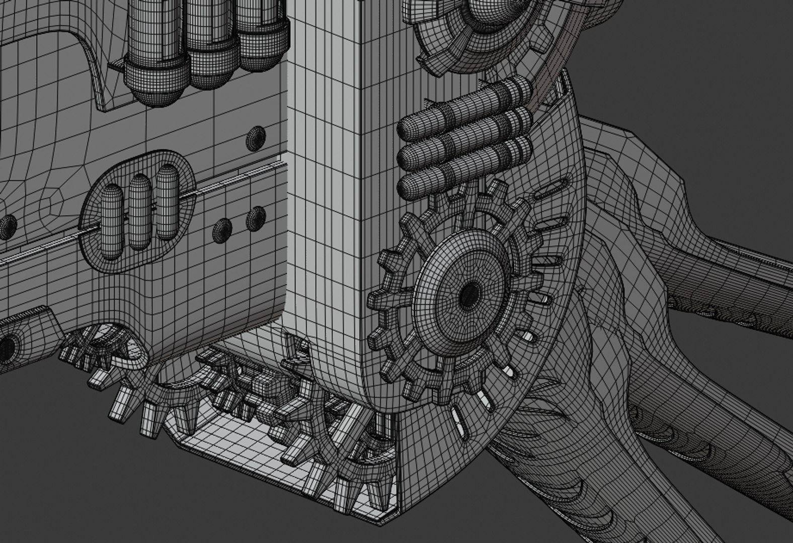 3D Model Steampunk Sword - TurboSquid 1600150