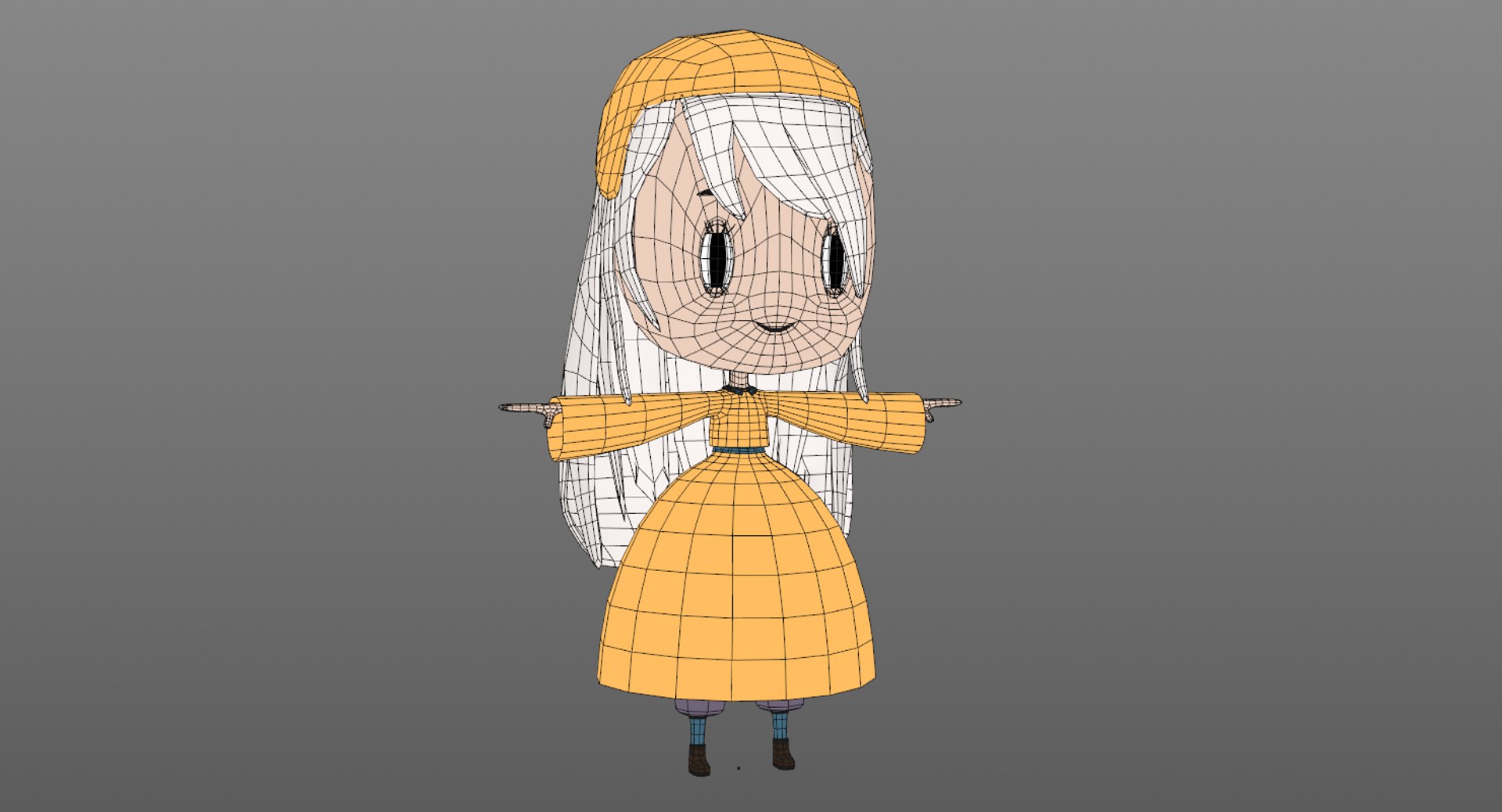 Stylized Character - 3ds