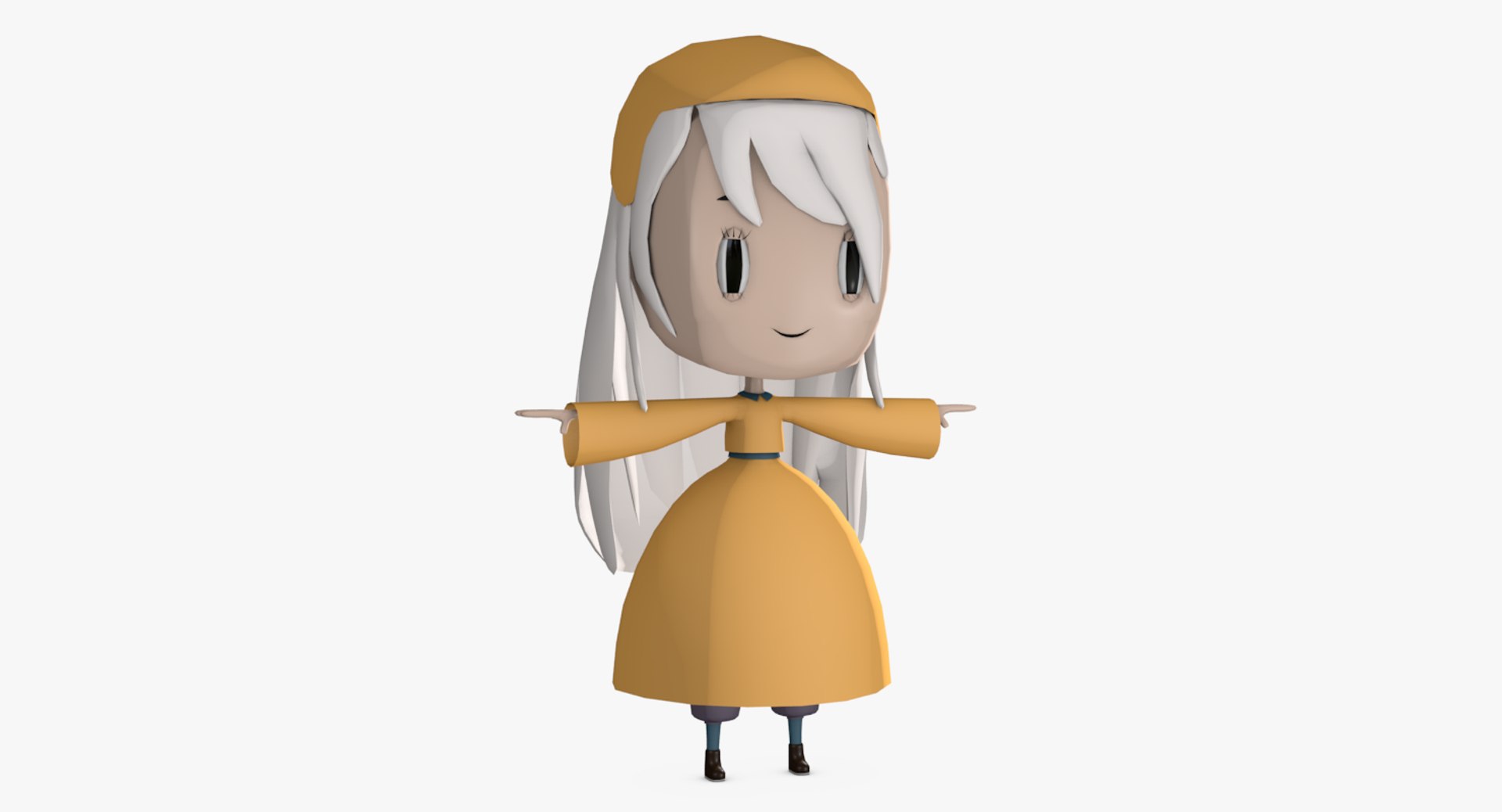 Stylized Character - 3ds