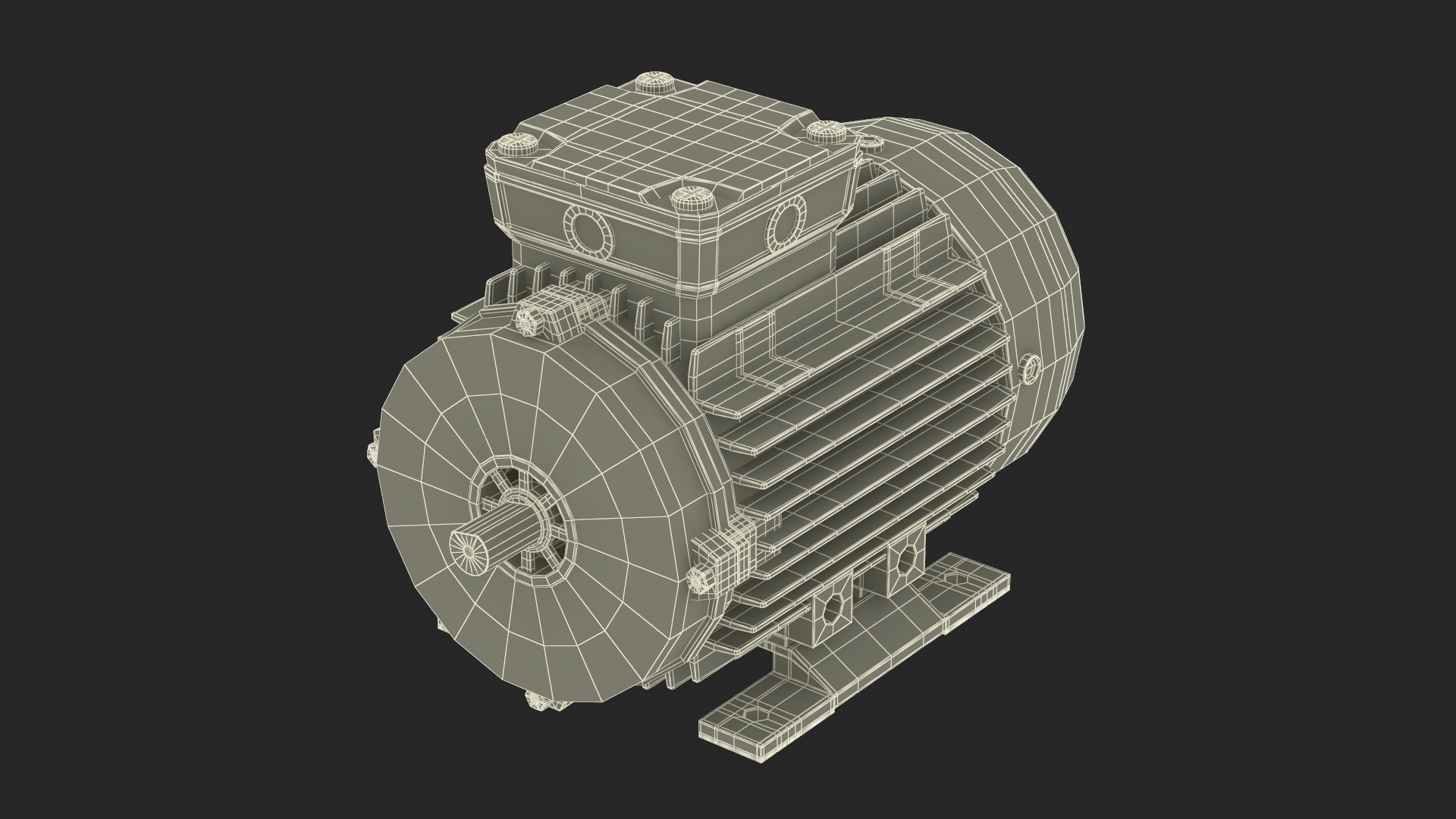 Electric Motor 3D Model - TurboSquid 2093173