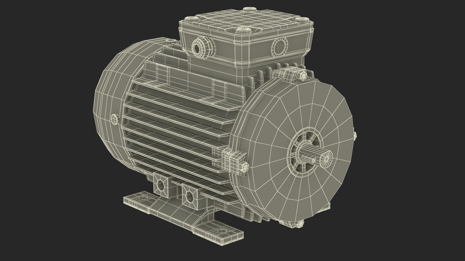 Electric Motor 3D model - TurboSquid 2093173