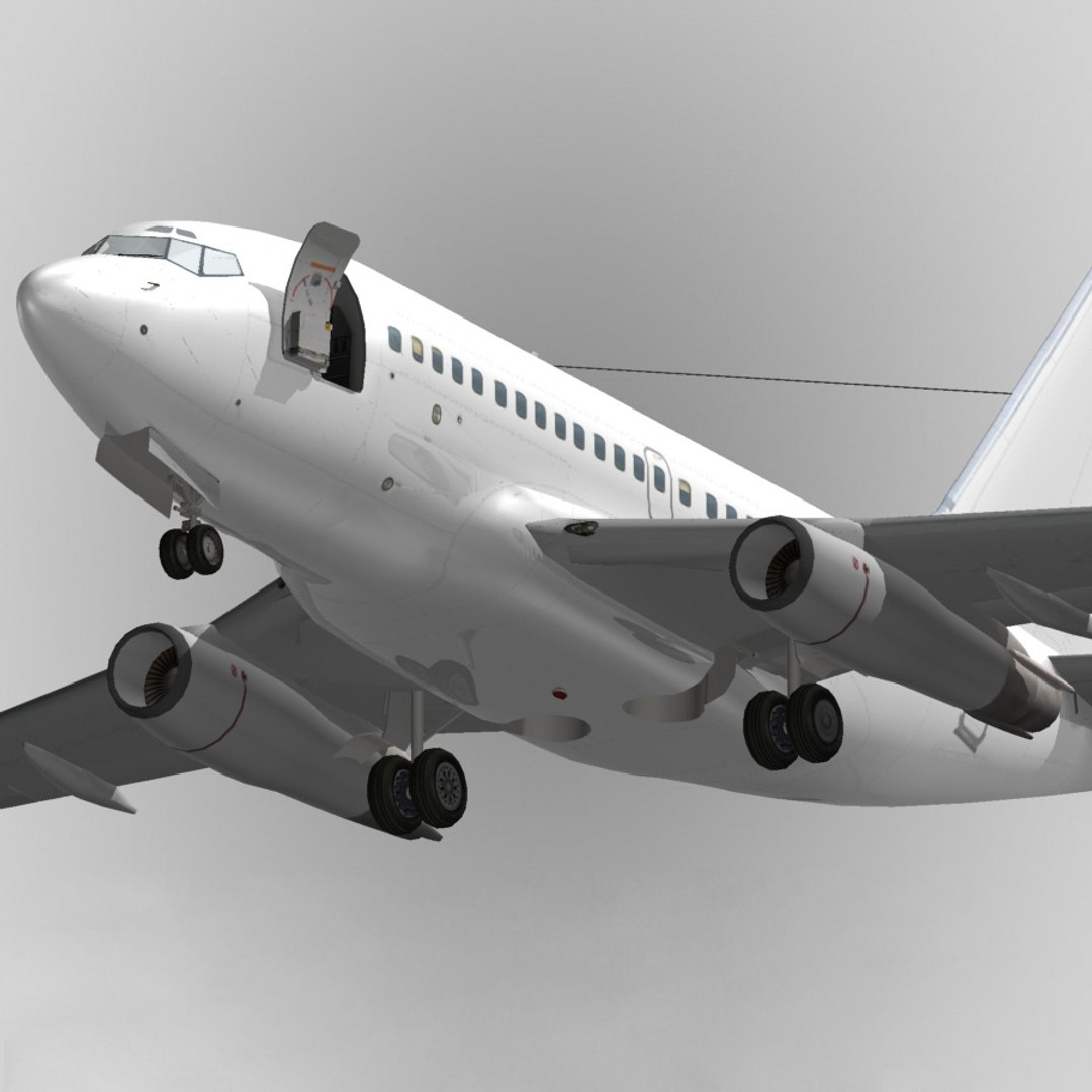 Lightwave B737-100 Generic White