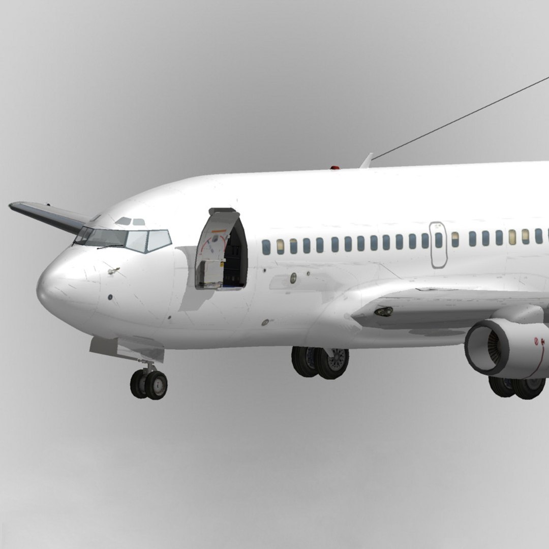 Lightwave B737-100 Generic White