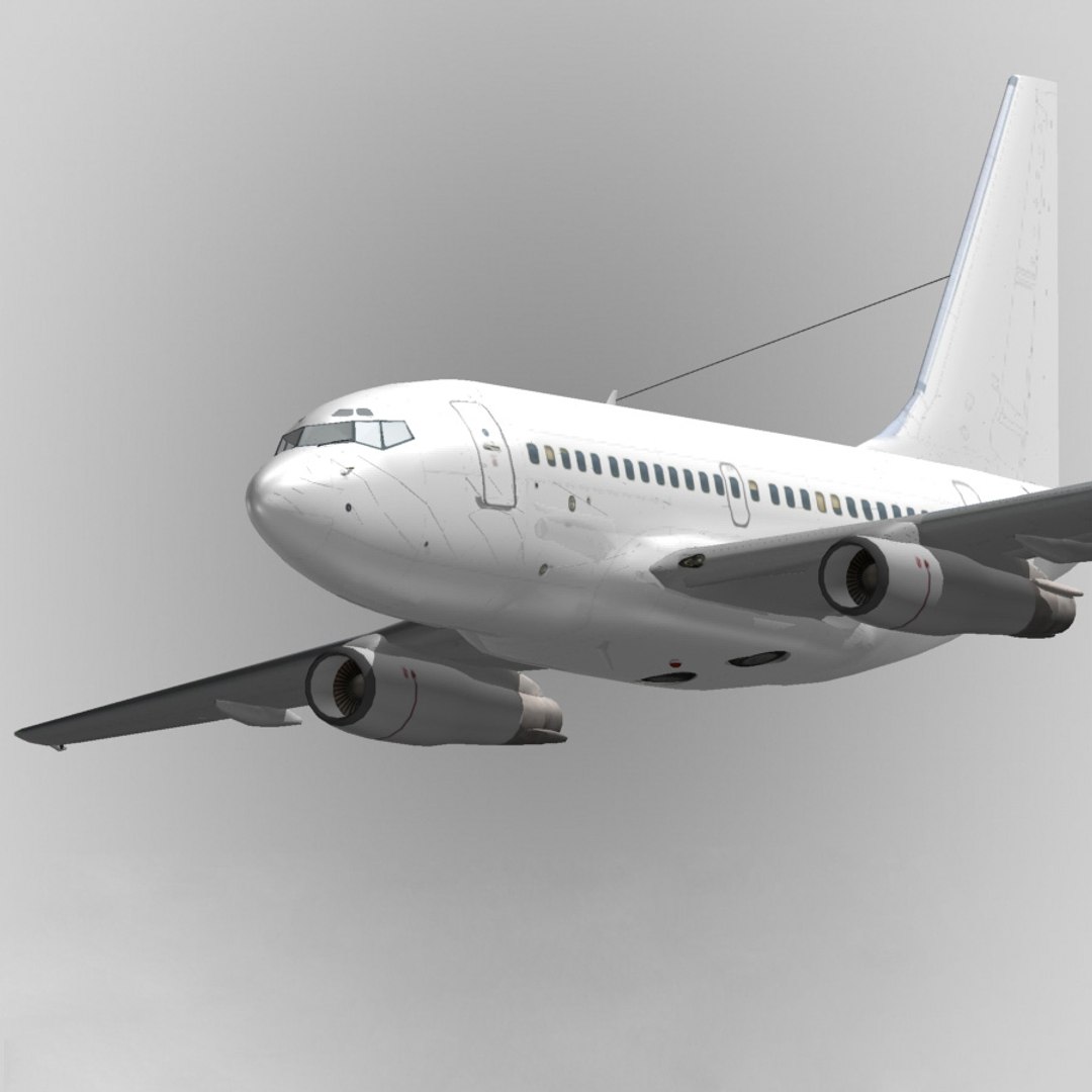 Lightwave B737-100 Generic White