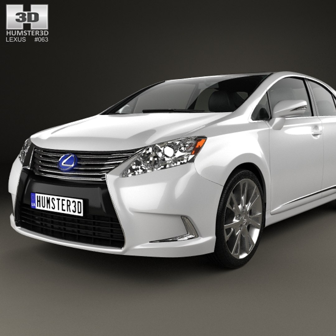 3D model lexus hs 2014 - TurboSquid 1178811
