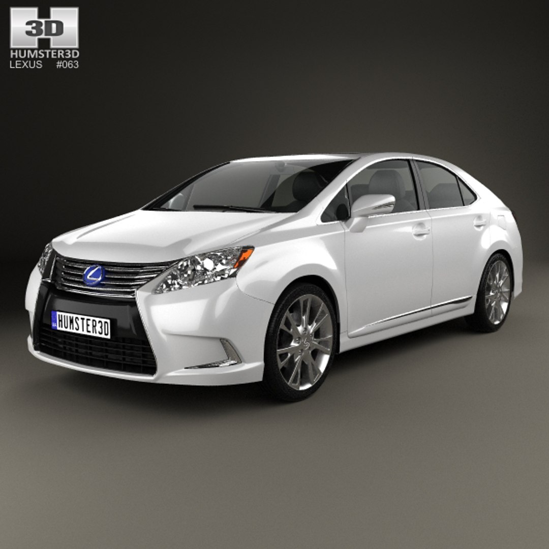 3D model lexus hs 2014 - TurboSquid 1178811