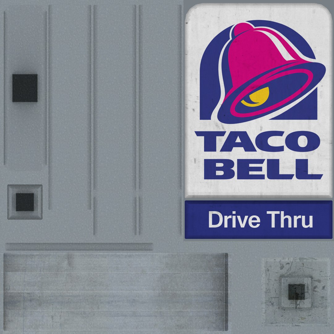 3d Model Taco Bell Restaurant