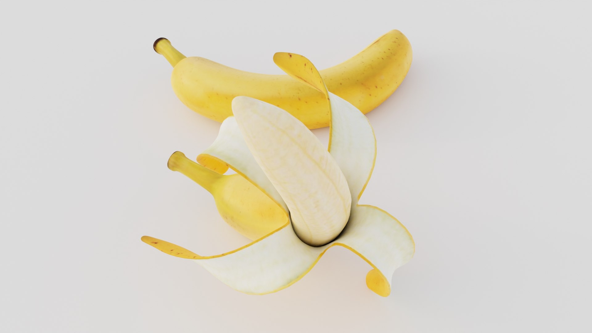 3D Realistic Banana - TurboSquid 2116298